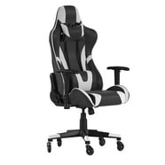 BizChair Gaming Chair Racing Computer Chair with Fully Reclining Back ...
