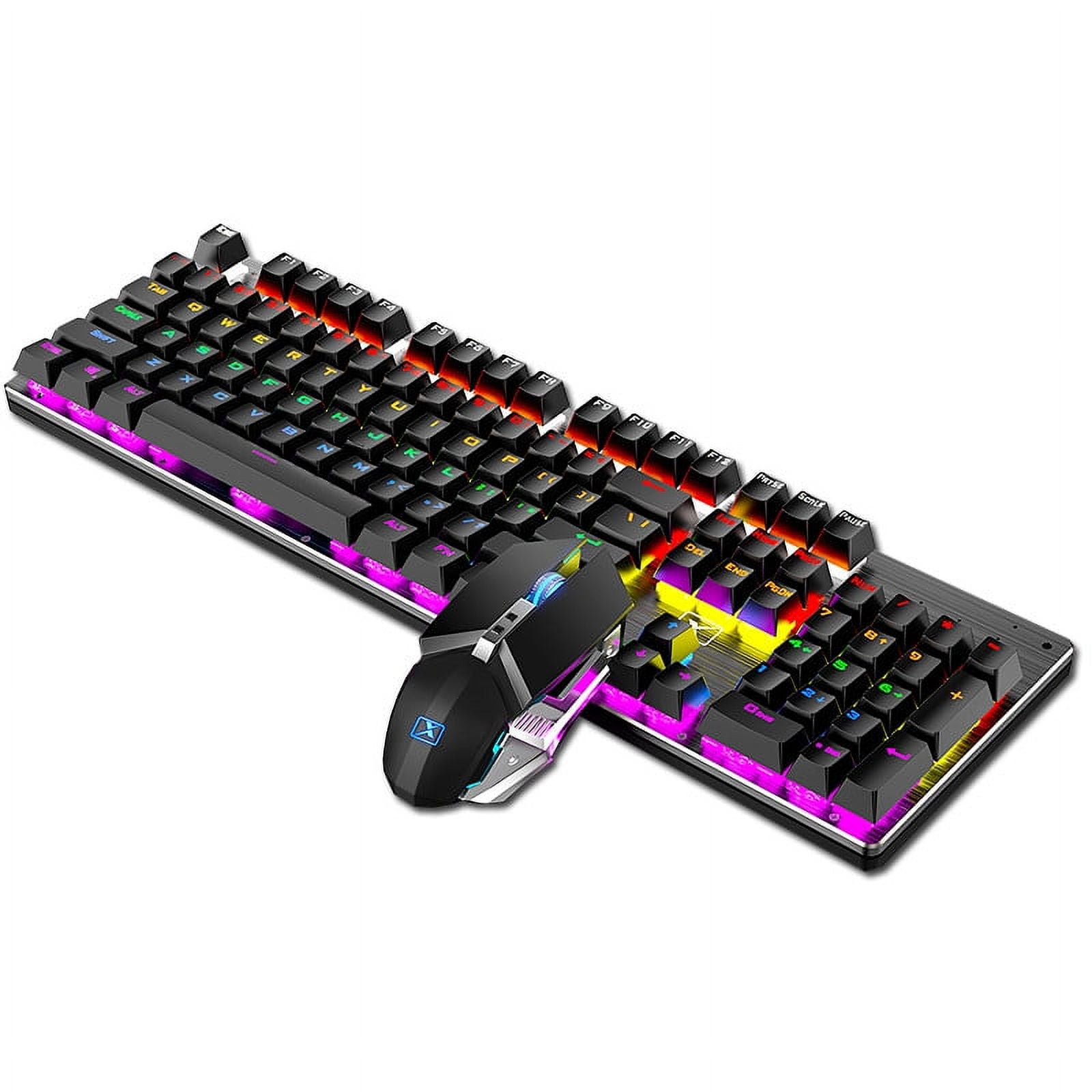 X200 Mode key ergonomic game wireless Mix Backlit Mechanical Keyboard ...