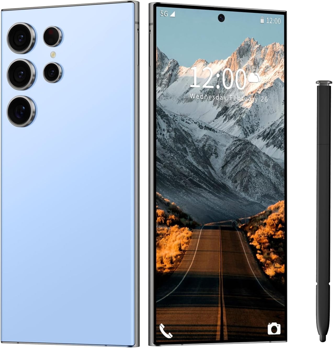 IORTUPIORW X24 Ultra Unlocked Smartphone, 8+256GB, Android 13.0, 50 ...