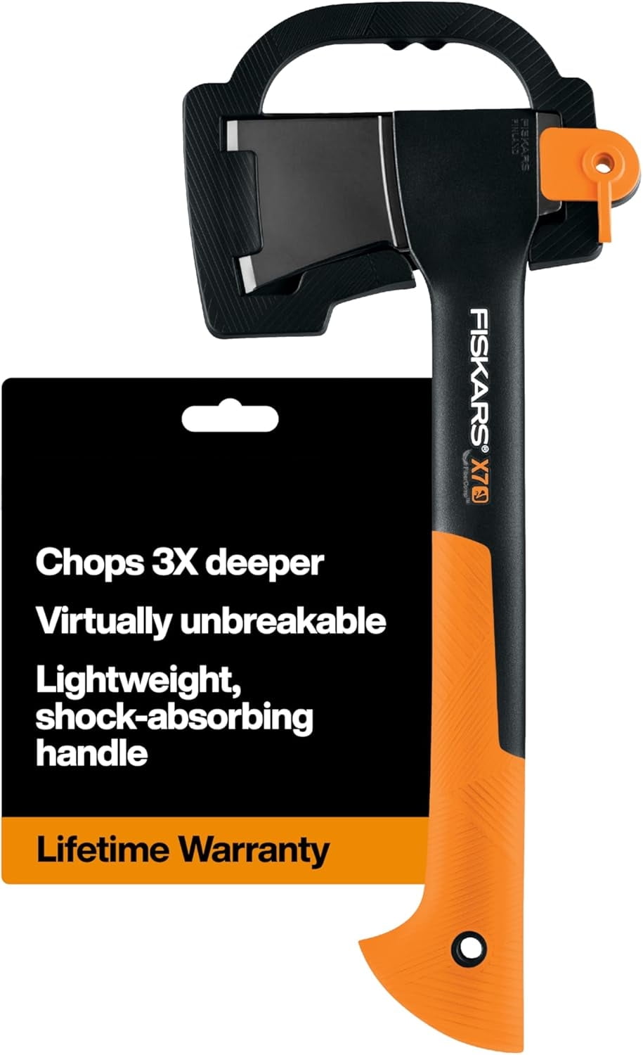 X25 Splitting Axe, 28" Wood Splitting Axe for Medium to Large Size Logs ...