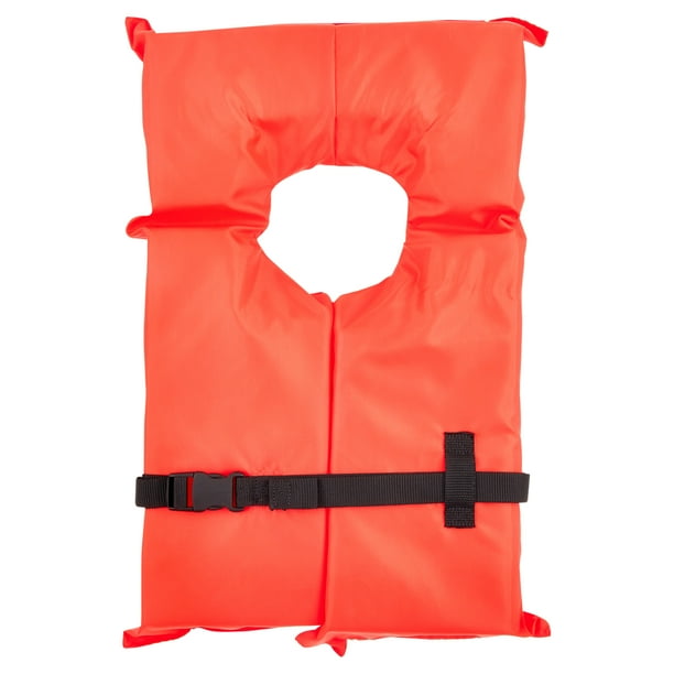X2O U.S. Coast Guard Approved Type II Adult Life Jacket, Orange, Unisex ...