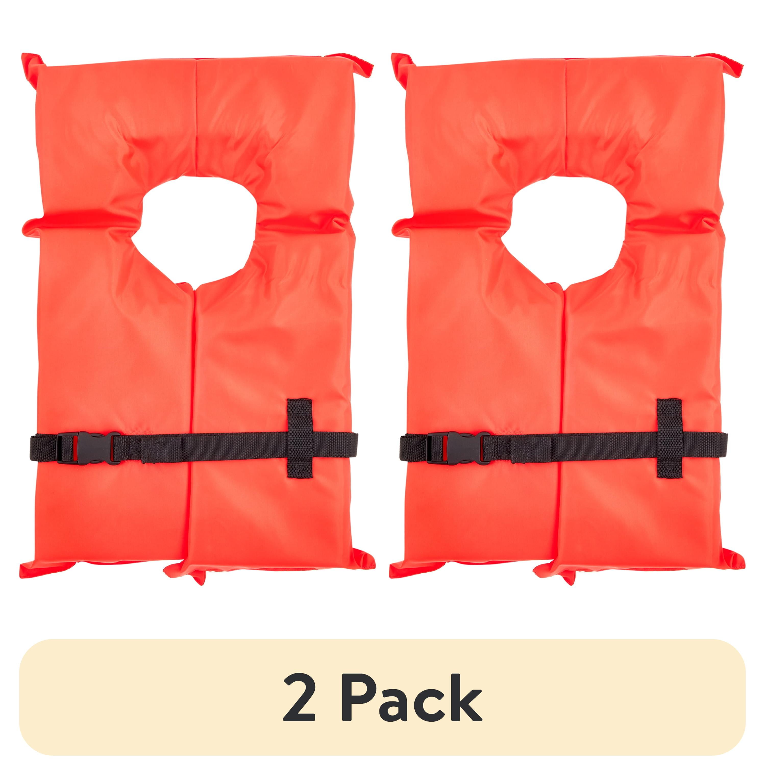 (2 pack) X2O U.S. Coast Guard Approved Type II Adult Life Jacket ...
