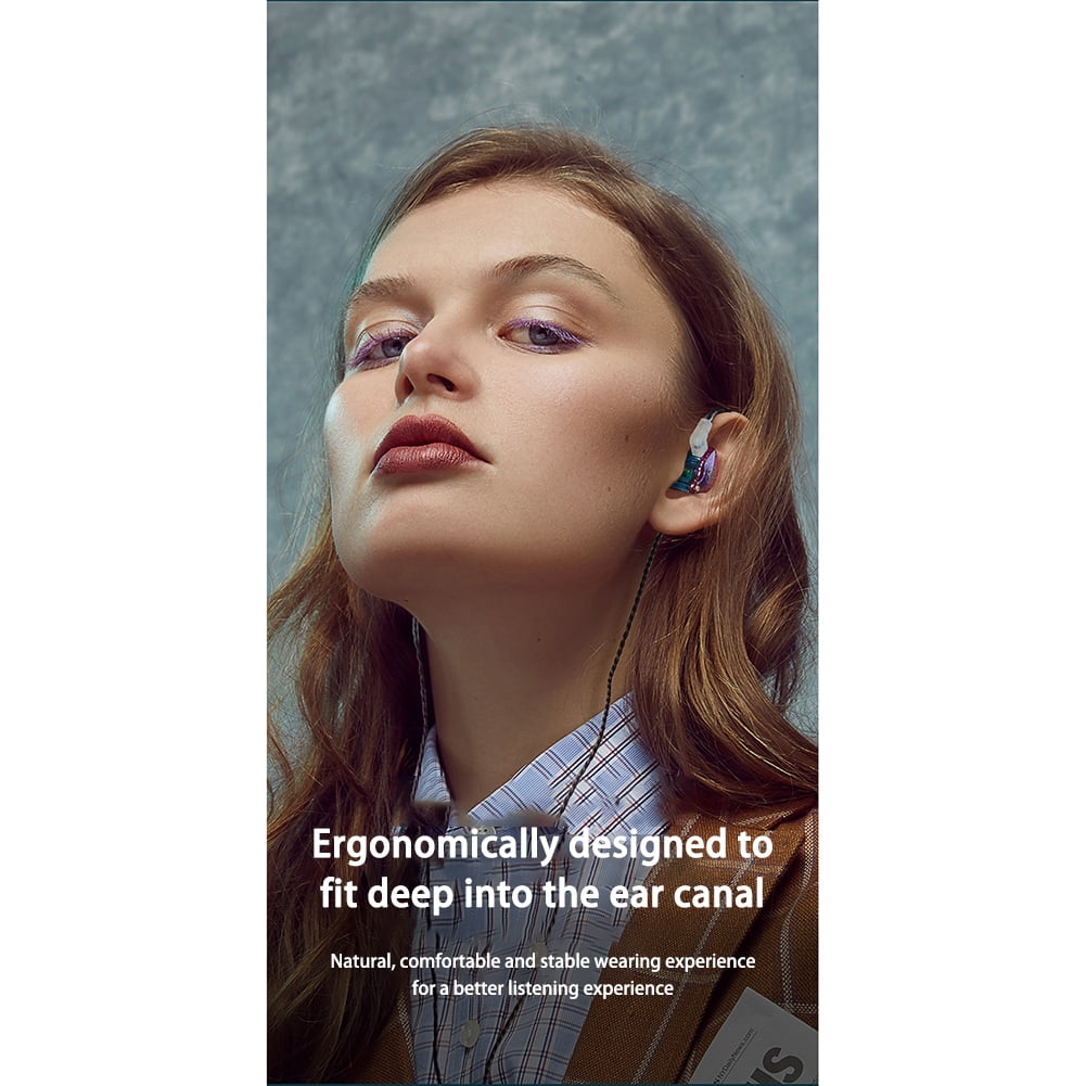 X2pro 3.5mm Detachable Wired Headphones Switchable Cable Plug-in Sports ...