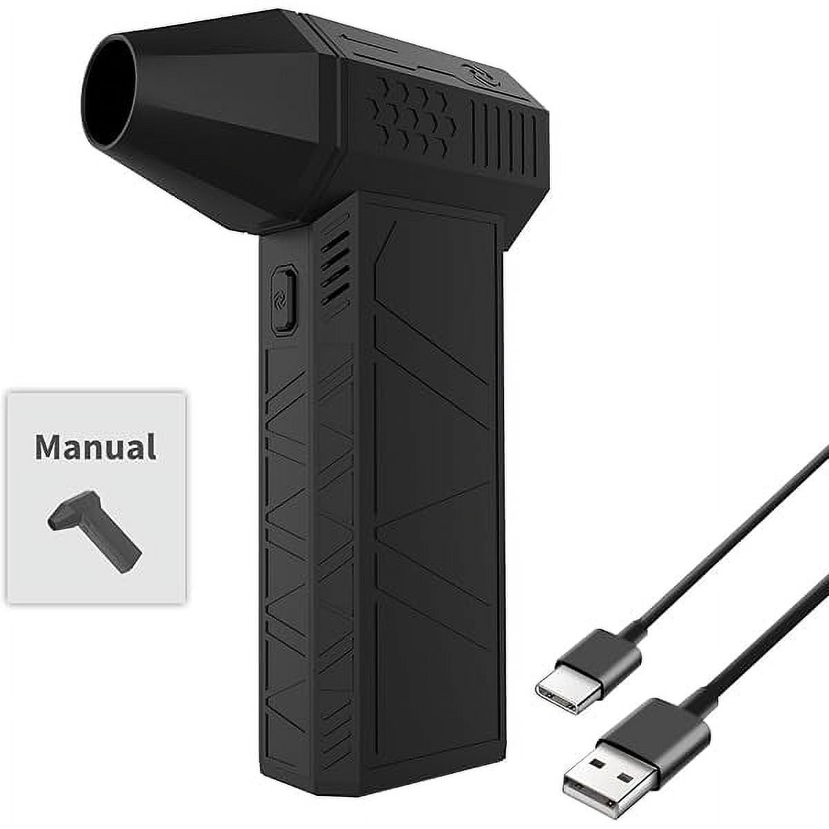 X3 Mini Turbo Jet Fan,130000 RPM Cordless Super Jet Dry Blower, 3 Modes ...