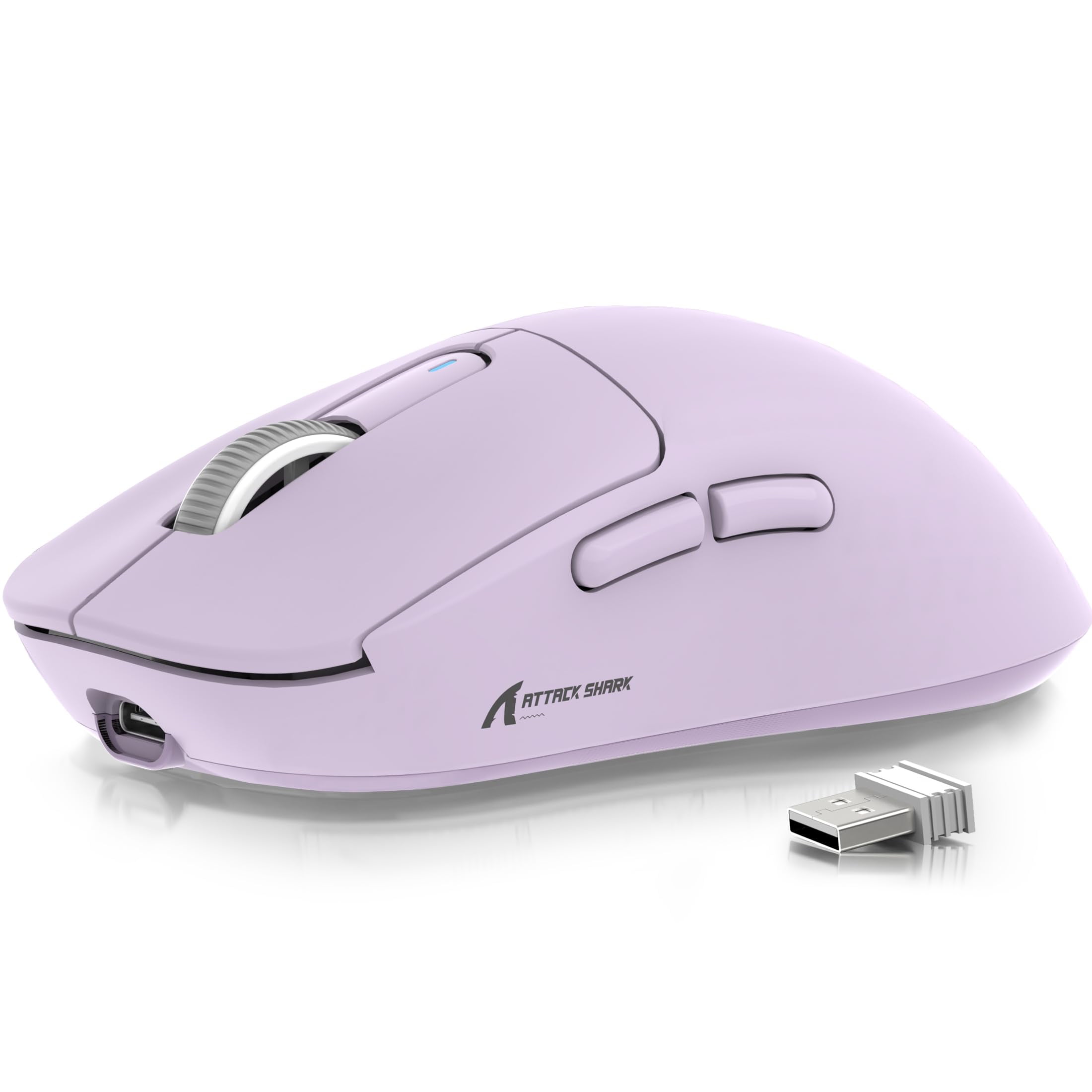 X3 Wireless Gaming Mouse, 49g Ultralight Ergonomic Computer Mouse, Tri ...