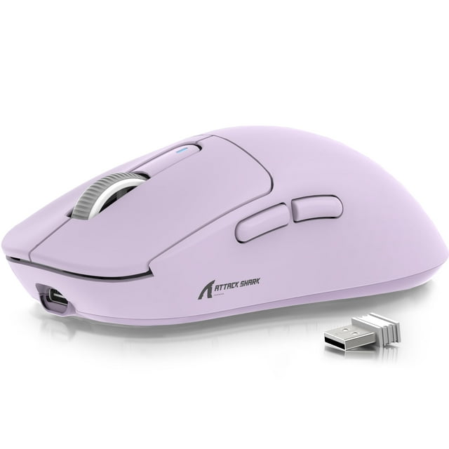 X3 Wireless Gaming Mouse, 49g Ultralight Ergonomic Computer Mouse, Tri ...