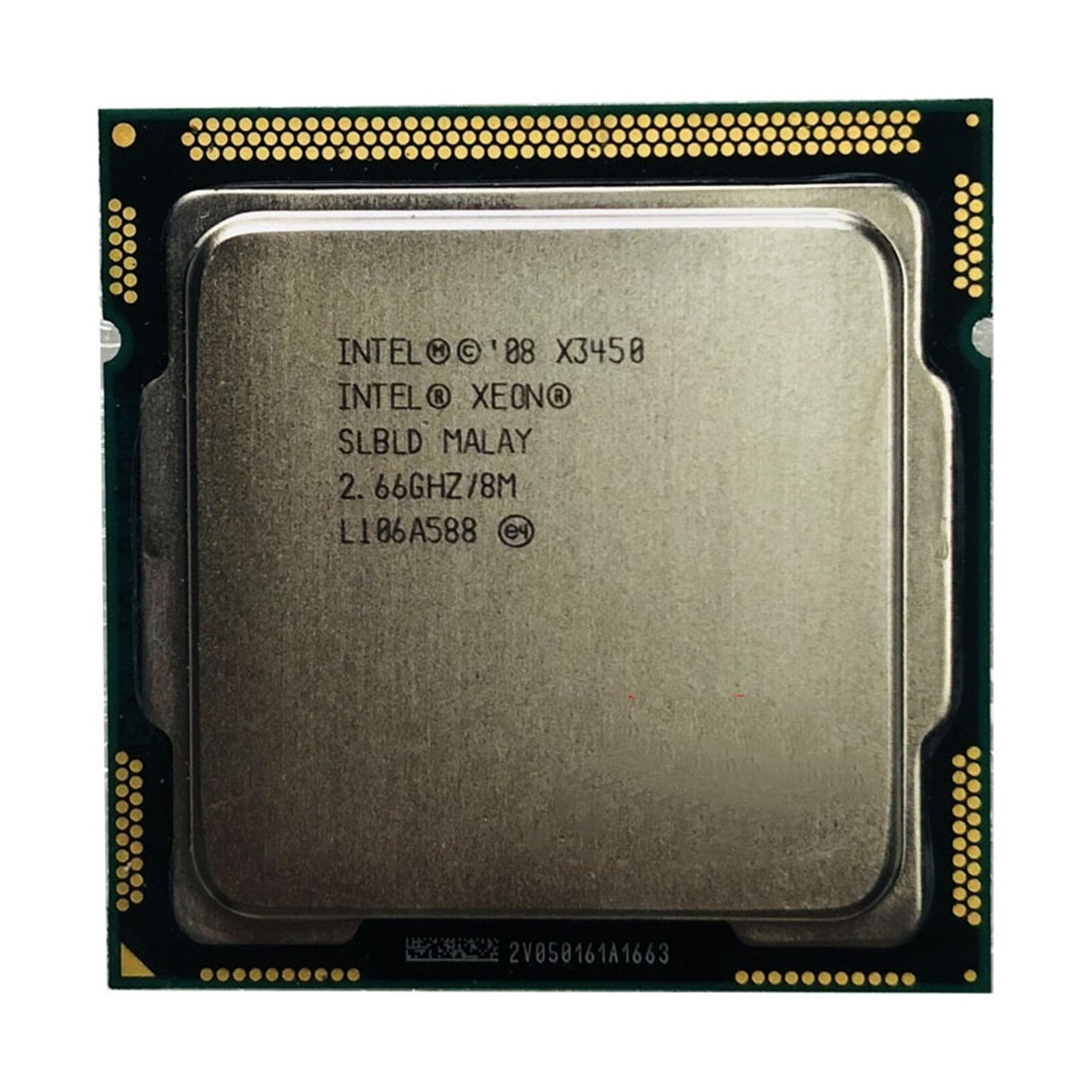 X3450 2.667 GHz Quad- Eight-Thread 95W CPU Processor 8M 95W LGA 1156 - Walmart Business Supplies