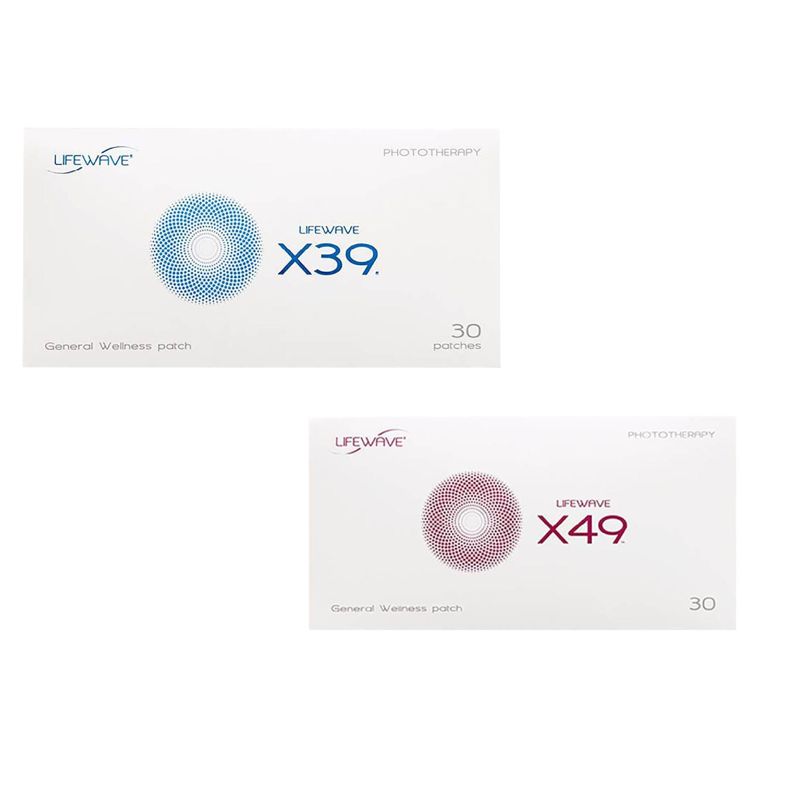 X39 + X49 Patches Bundle - Advanced Light Technology Patches for Strength, Stamina & Recovery ...