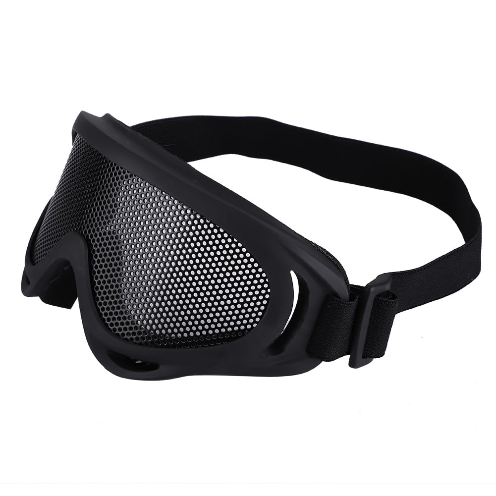 X400 Tactics Mesh Goggles Steel Lenses Sunglass Airsoft Outdoor ...