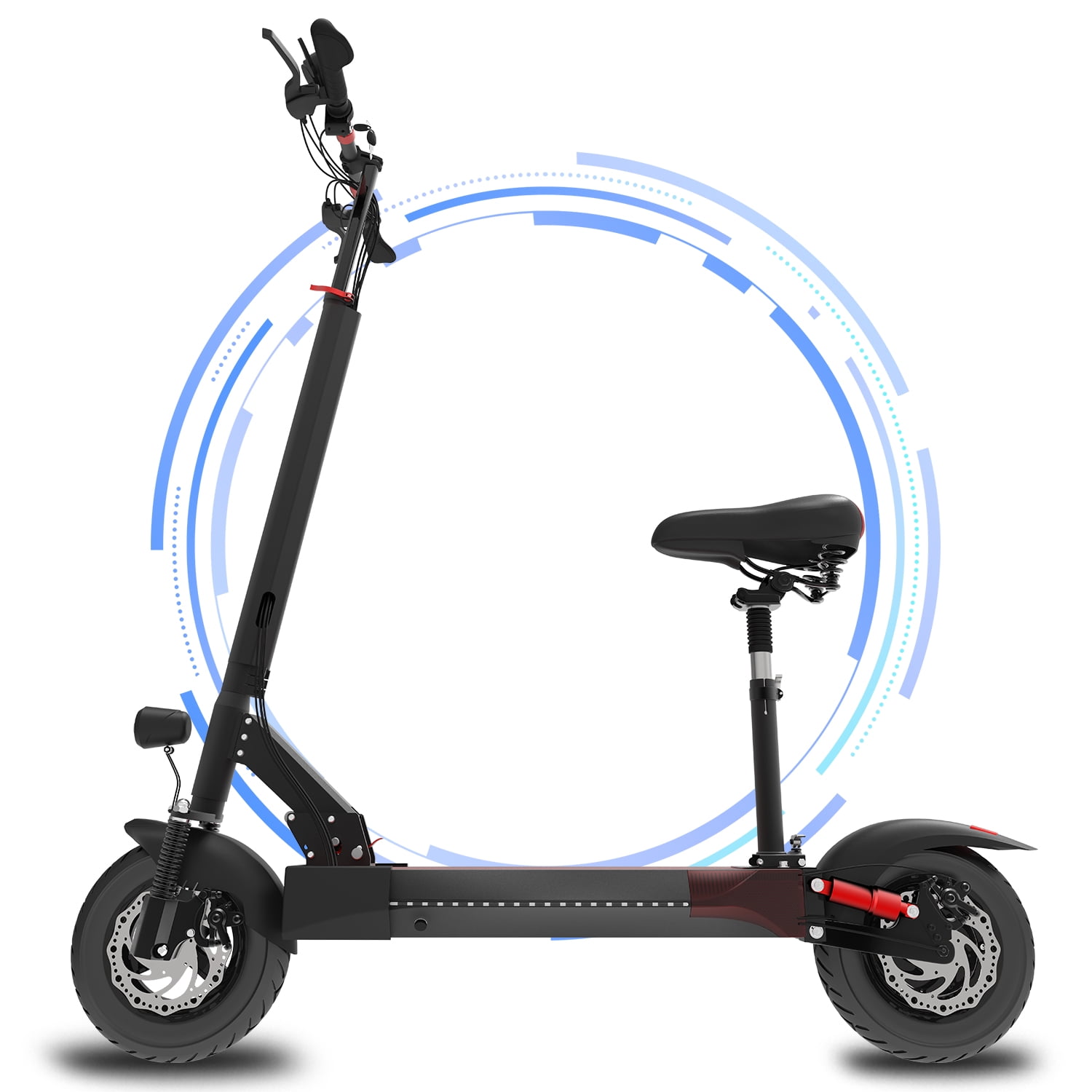 X48 Electric Scooter with Seat, 48V 1000W Motor, 35 mph Max Speed ...