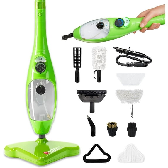 X5 5-in-1 Multi-Purpose Steam Mop, Handheld Steam Cleaner, Adjustable ...