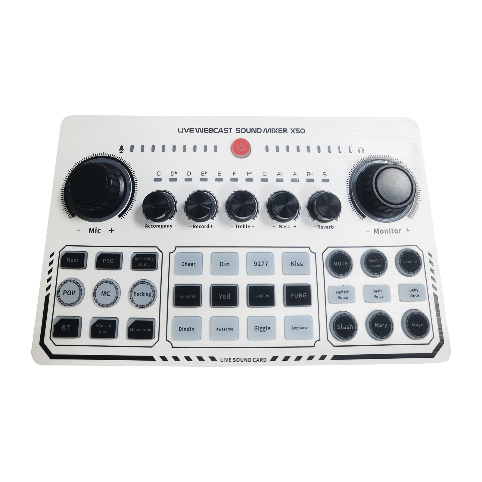 X50 Sound Card Professional Tuning Stable Performance Compact Supports ...