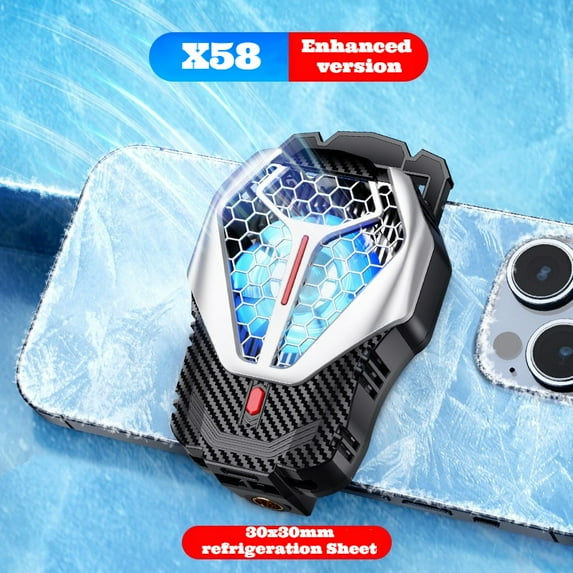 X58 Mobile Phone Semiconductor Back-clip Three ars Adjustment Type-C ...