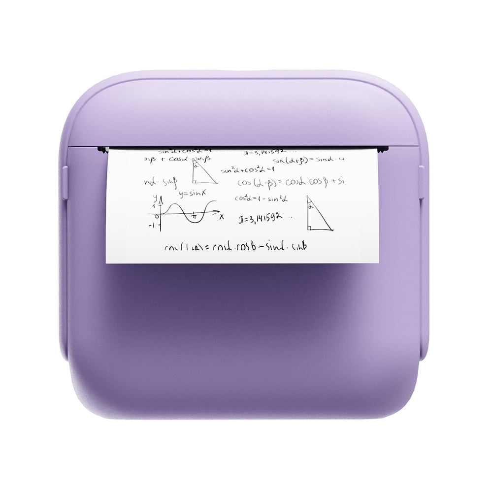 X6 Mini Thermal Printer Portable Inkless Wireless Bluetooth 200DPI ...