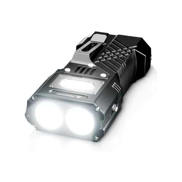 X609 Robotic Flashlight, Super Bright 3000 Lumens, Flashlight High ...