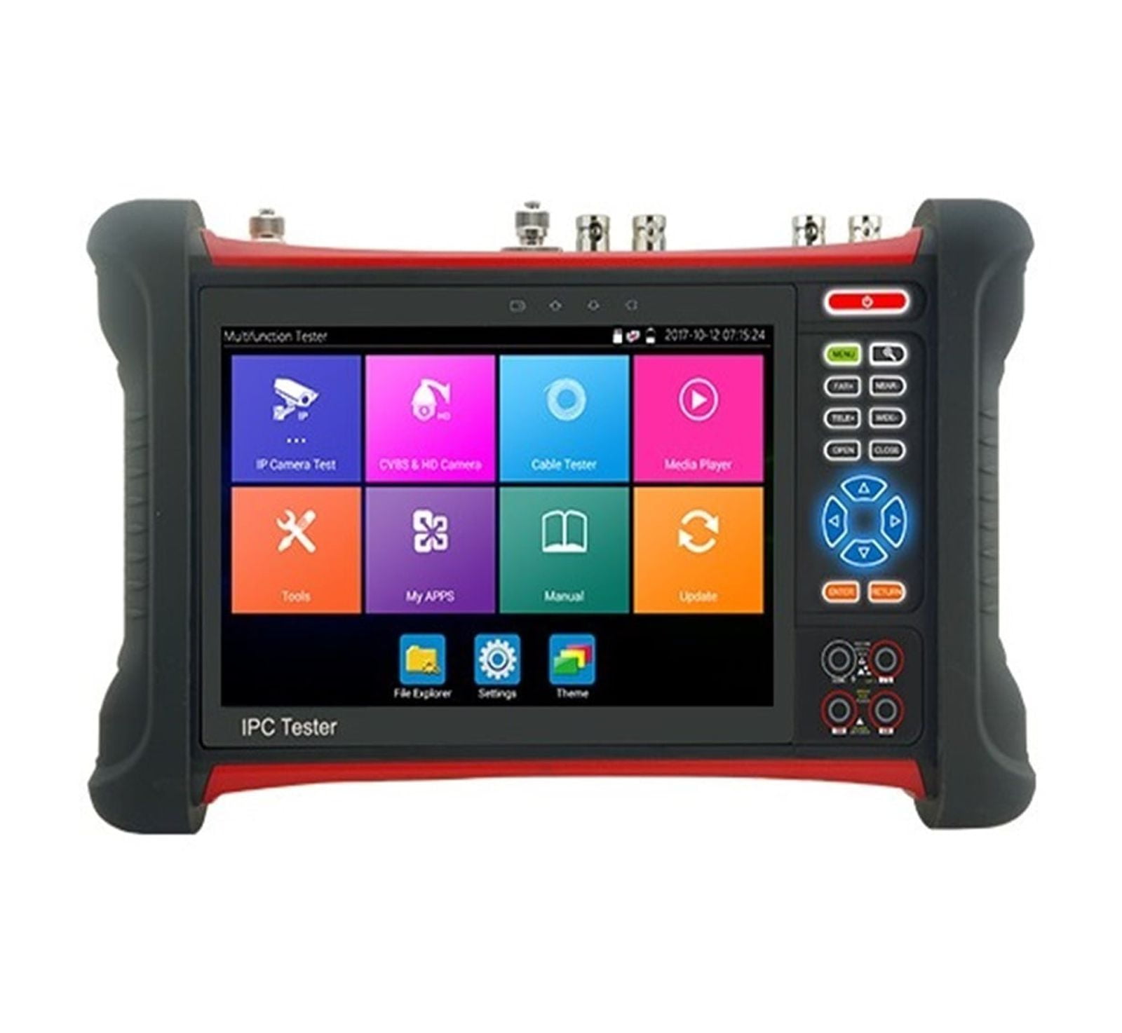 X7-MOVTADHS IP Analog Camera Tester 8MP CCTV Tester Monitor With Analog ...