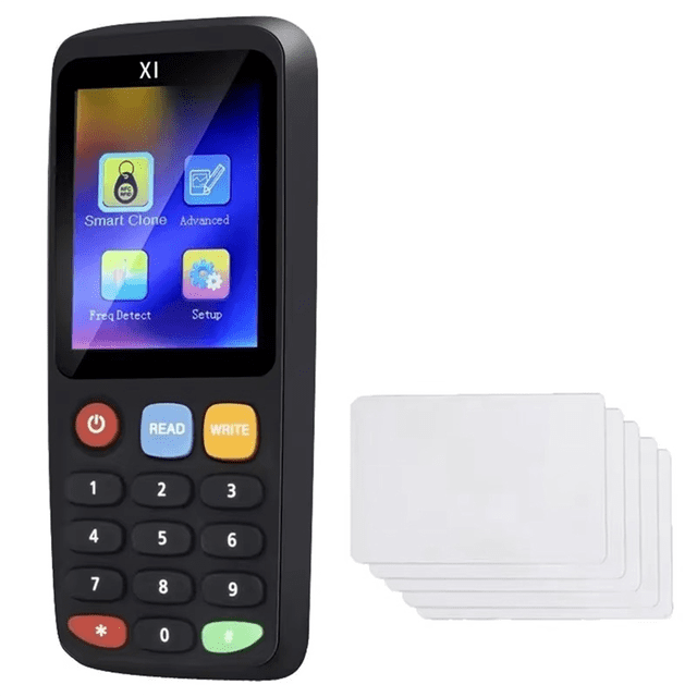 X7 RFID Smart Chip NFC Decoder Duplicator Reader Writer+5XUID Card Tag ...