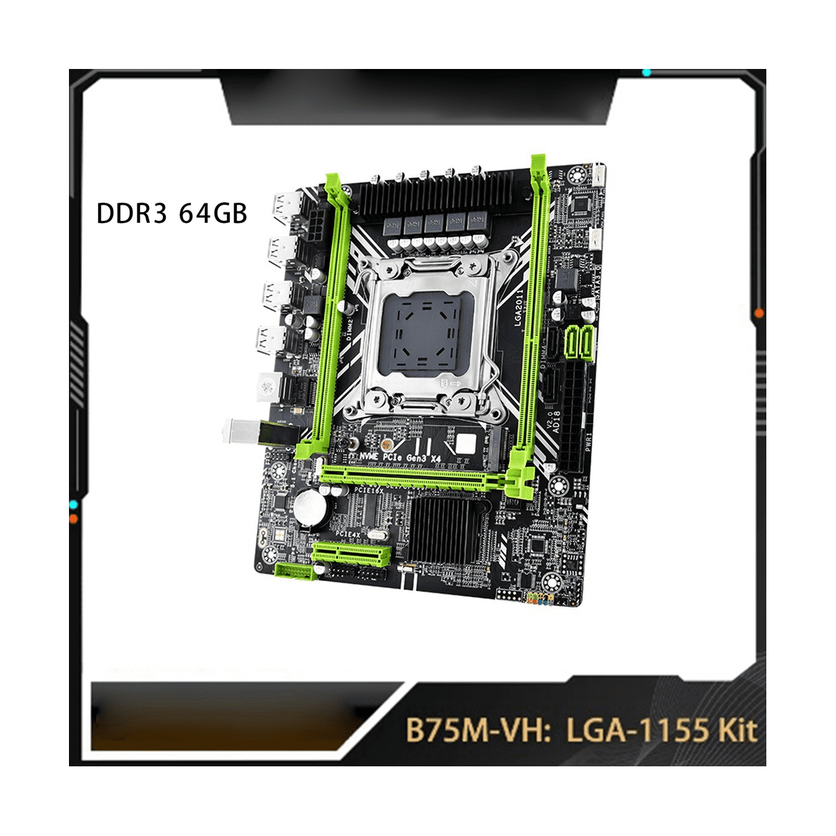 X79D 2.0 Motherboard Lga2011 Computer Motherboard Ddr364Gb Supports ...