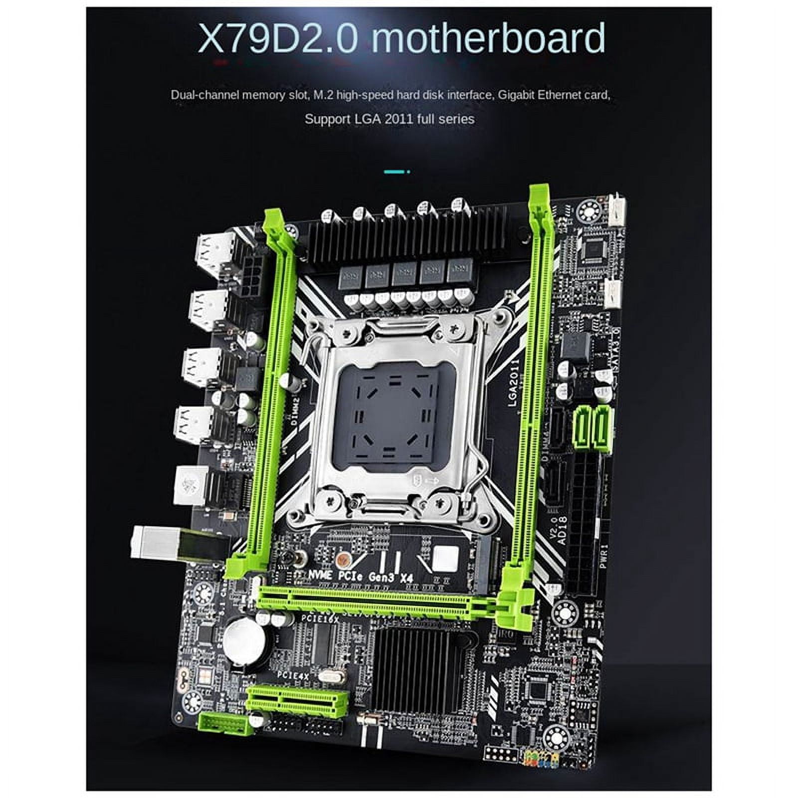 X79D 2.0 Motherboard Lga2011 Computer Motherboard Ddr364Gb Supports ...