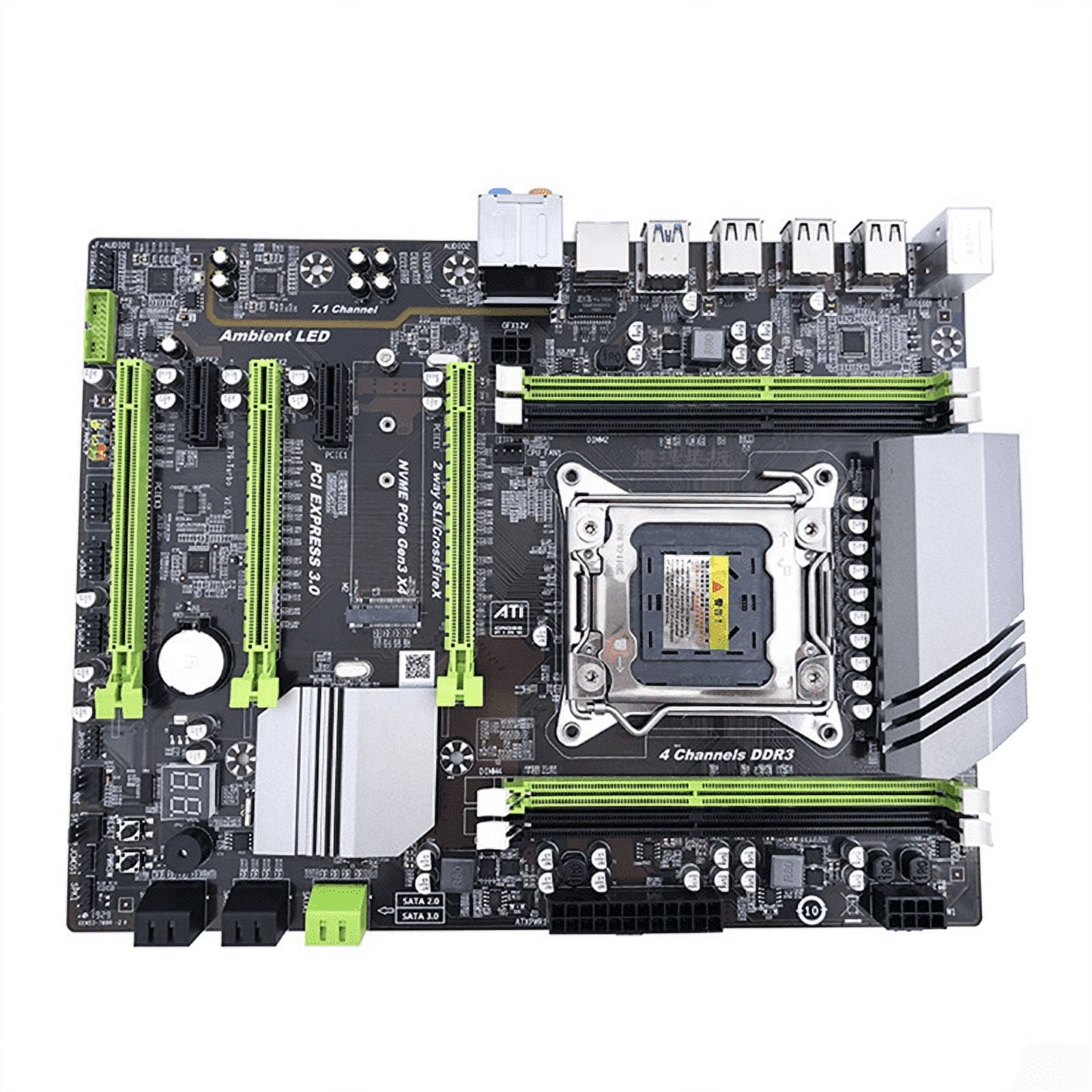 X79T LGA 2011 CPU Mainboard USB3.0 4 DDR3 Motherboard Desktop PC Computer Motherboard ma377 ...