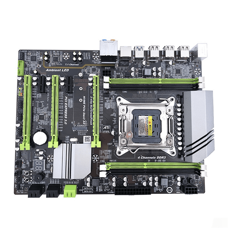 X79T LGA 2011 CPU Mainboard USB3.0 4 DDR3 Motherboard Desktop PC ...