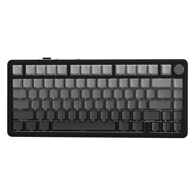 X85 Wireless Mechanical Keyboard, TKL 82 Keys Bluetooth 5.0/2.4GHz/USB ...