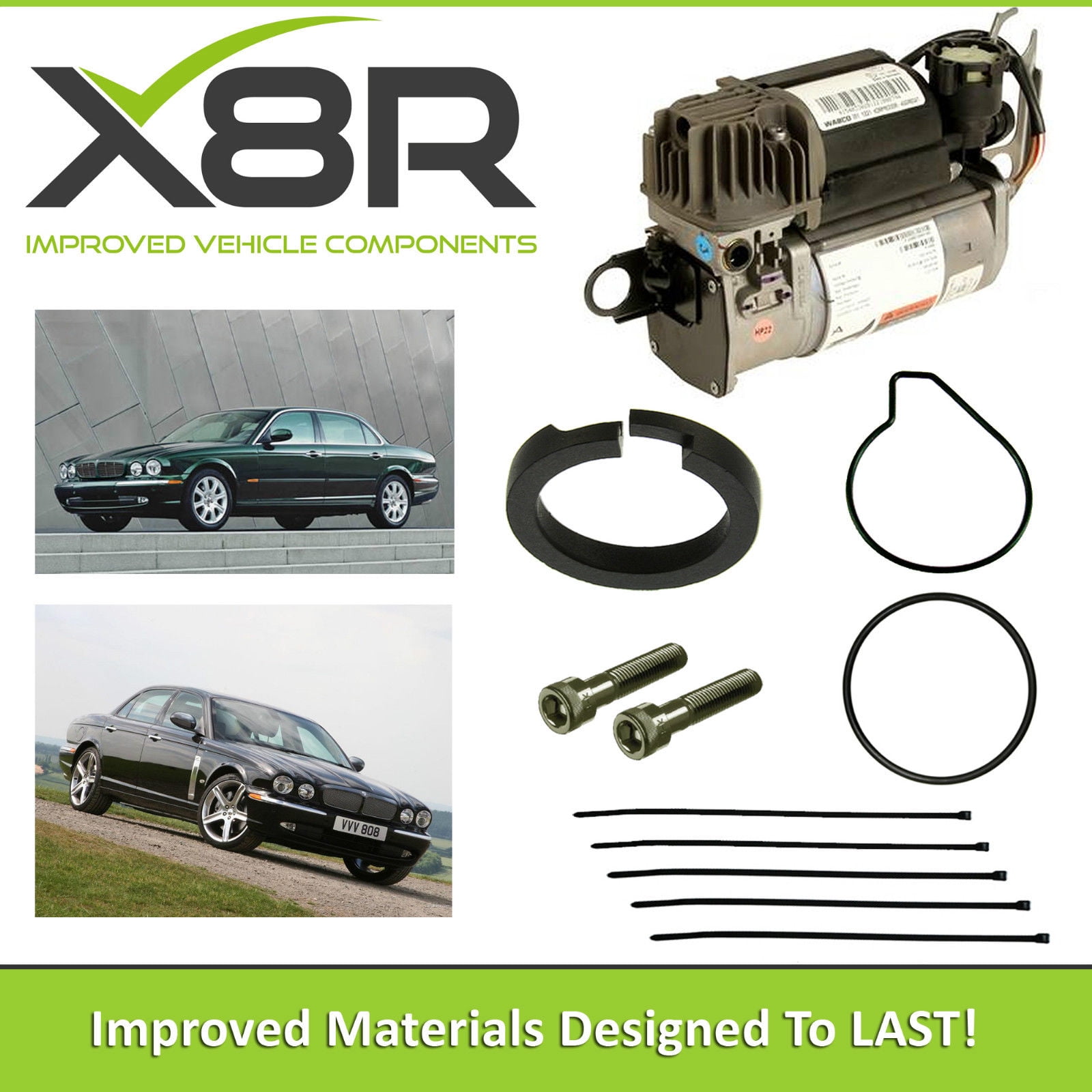 X8R REPAIR KIT FOR WABCO AIR SUSPENSION COMPRESSOR PISTON RING ...