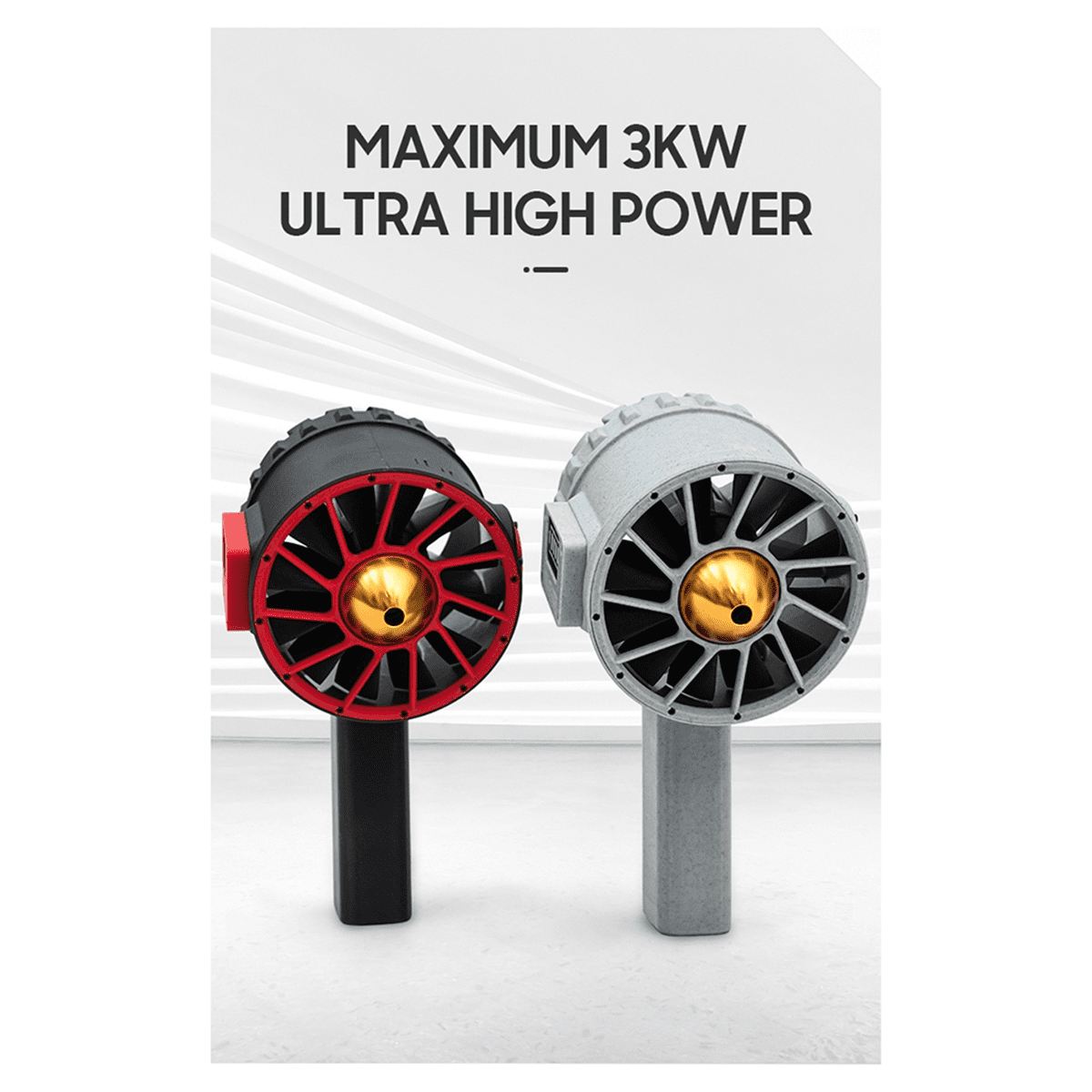 X90 Mini Powerful Blower Fan, High Speed Duct Turbo Violent Jet Fan ...