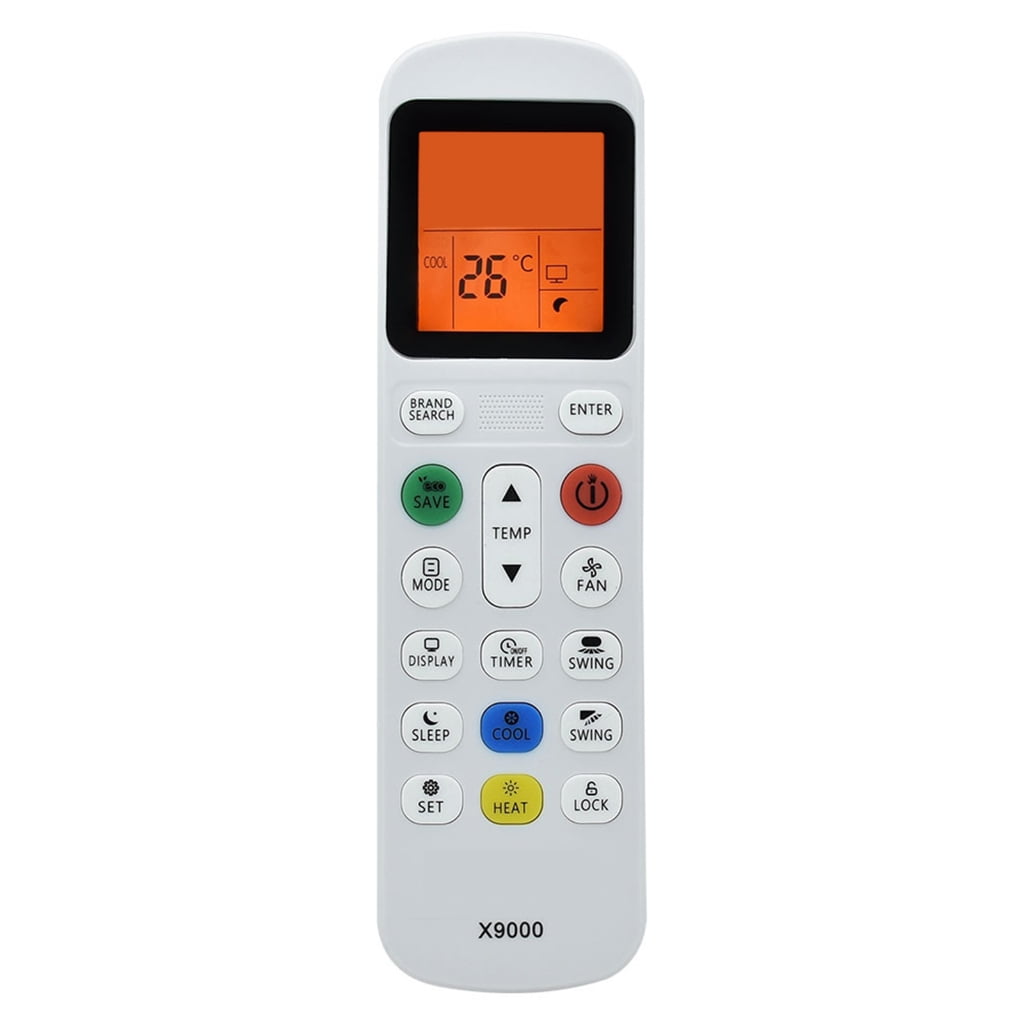 X9000 Air Conditioning Remote Simple Functionality for Temperature ...