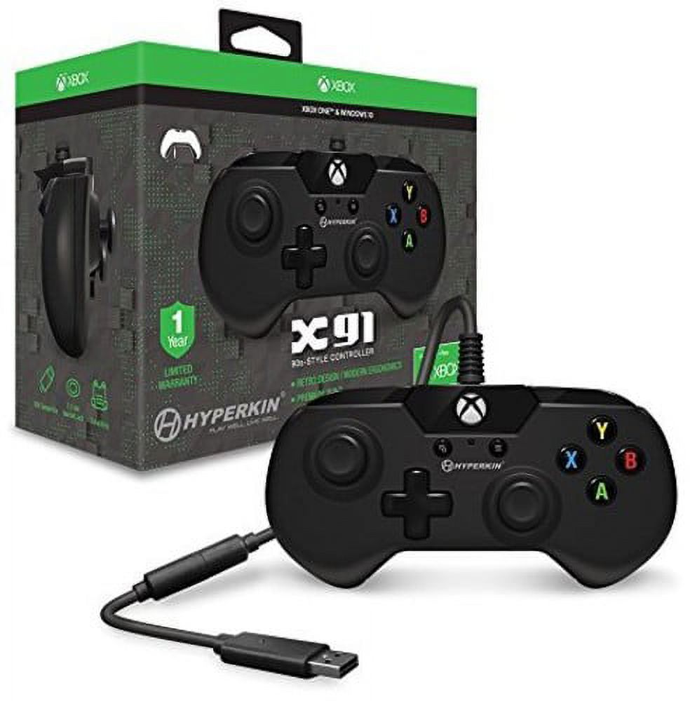 X91 Controller for Xbox One and Windows 10 - Black - Walmart.com