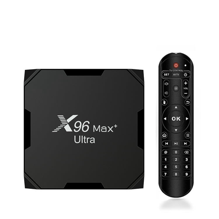 X96 Max+ Ultra Android 11 TV Box Amlogic S905X4 RAM 4GB ROM 64GB AV1 ...
