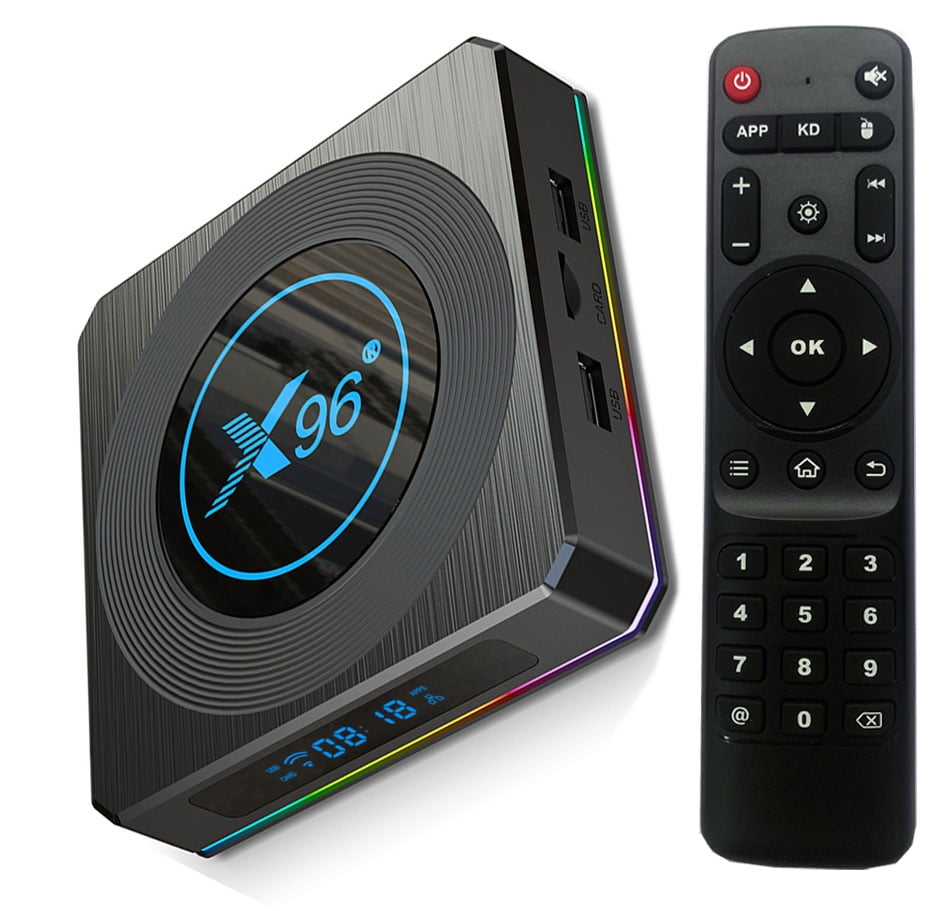 X96 X4 Android 11.0 TV Box Amlogic S905X4 with 4GB RAM 64GB ROM 4K ...