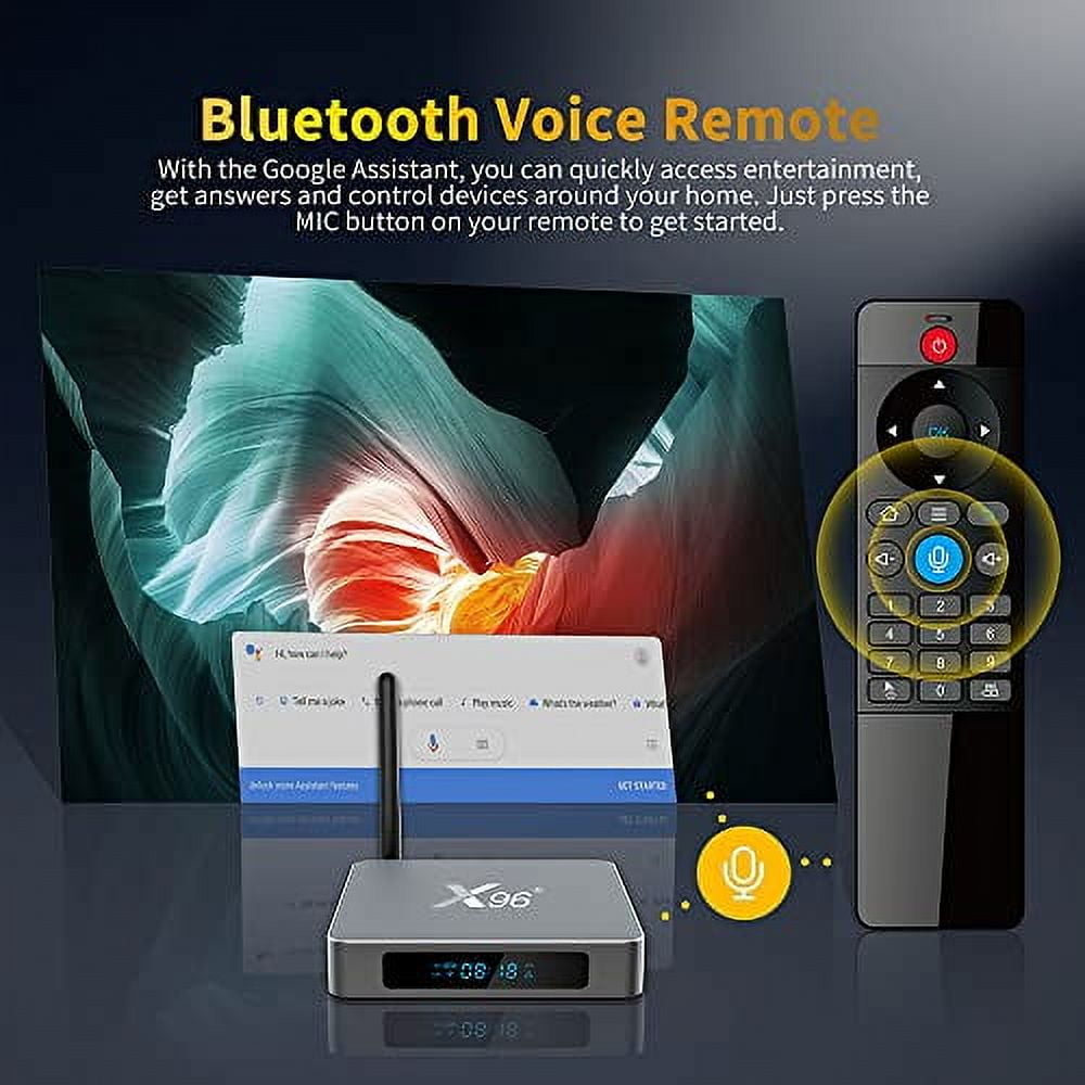 X96 X9 S922X Set top tv Box 9.0 4G RAM 32G ROM 2.4G/5G Dual WiFi 1000M BT4.X USB 3.0 H.265 8K HD ...