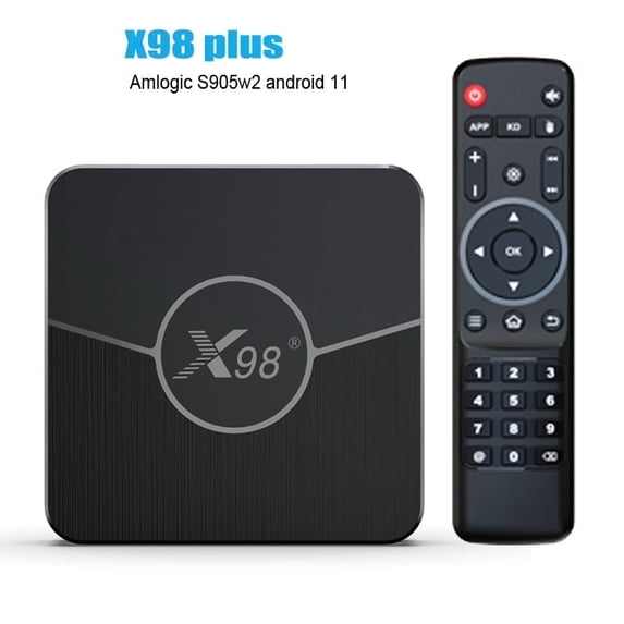 X98 Plus Android TV Box, Amlogic S905W2, 4GB RAM 32GB ROM, Android 11 ...