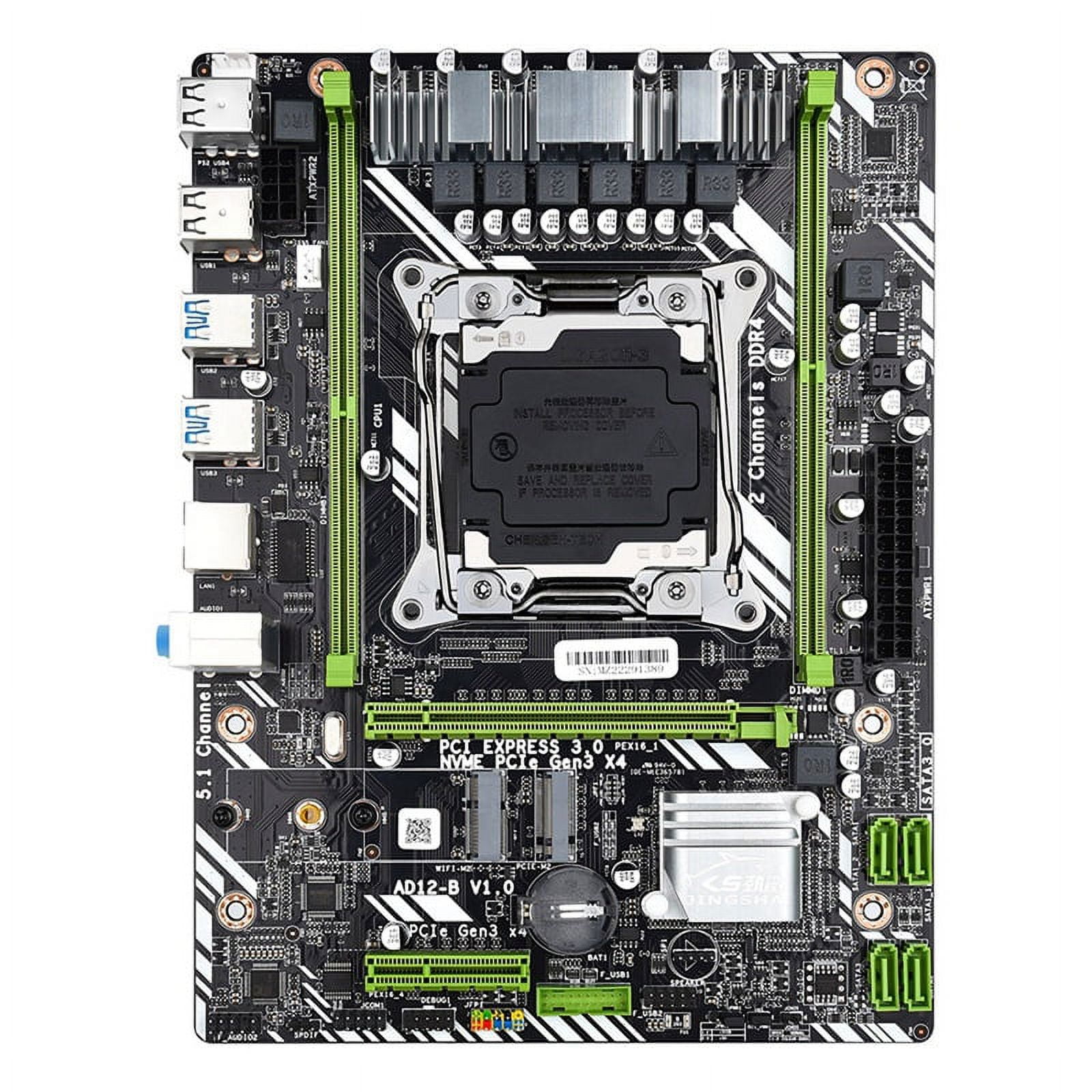 X99-D4 DDR4 Motherboard Support LGA2011 V3/V4 NVME M.2/M.2 WIFI/PCI-E ...