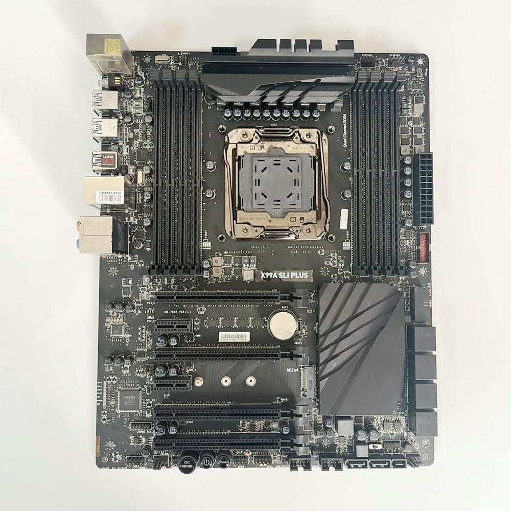 X99A SLI PLUS Motherboard LGA 2011-3 DDR4 128G SATA3*10 M.2 USB3.0/3.1 ...