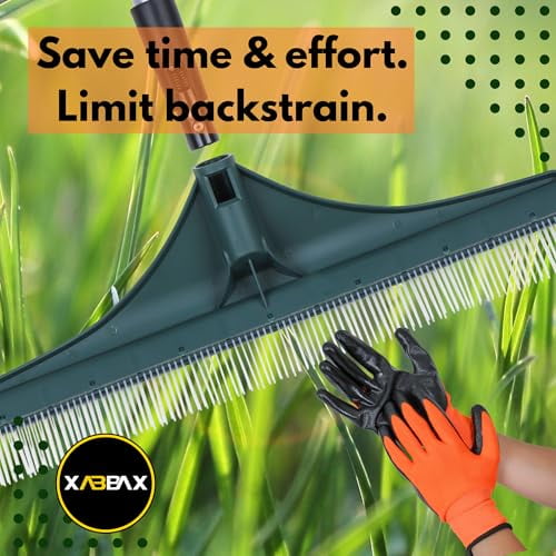XABAX Artificial Turf Rake | Extra Length - Heavy Duty | Astro Turf ...