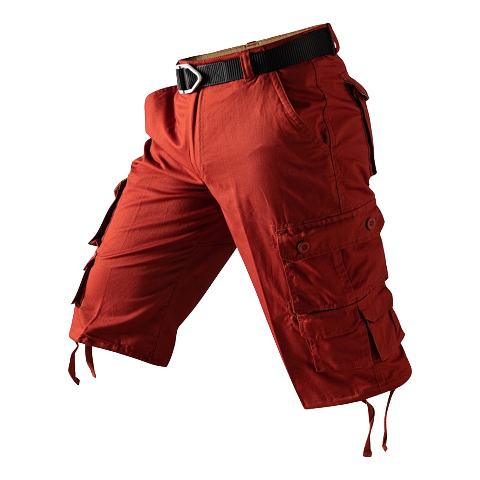 XADYUY Cargo Shorts for Men 9 Inch Stretch Relaxed Fit 10 Pockets ...