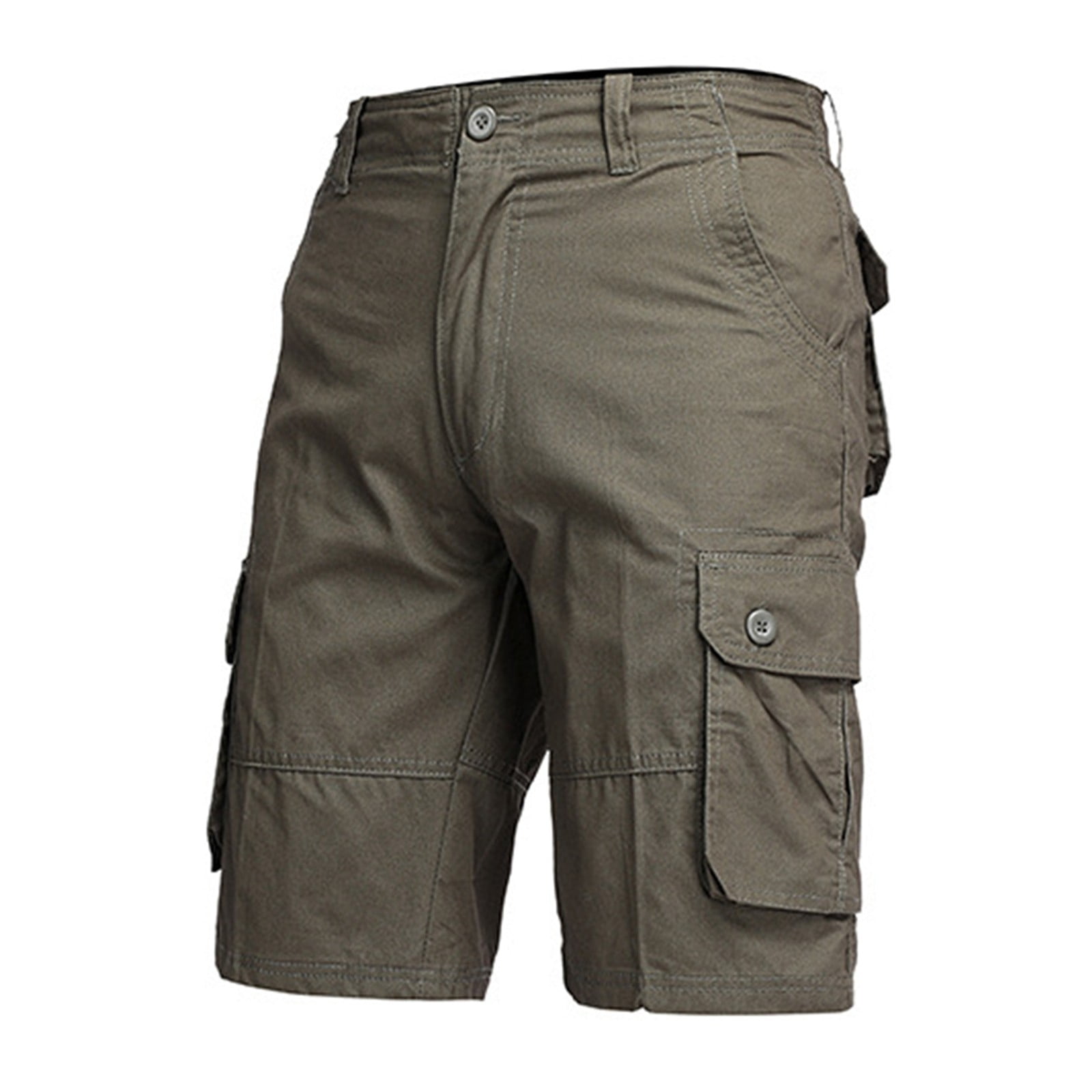 XADYUY Cargo Shorts for Men 9 Inch Stretch Relaxed Fit 7 Pockets Cargo ...
