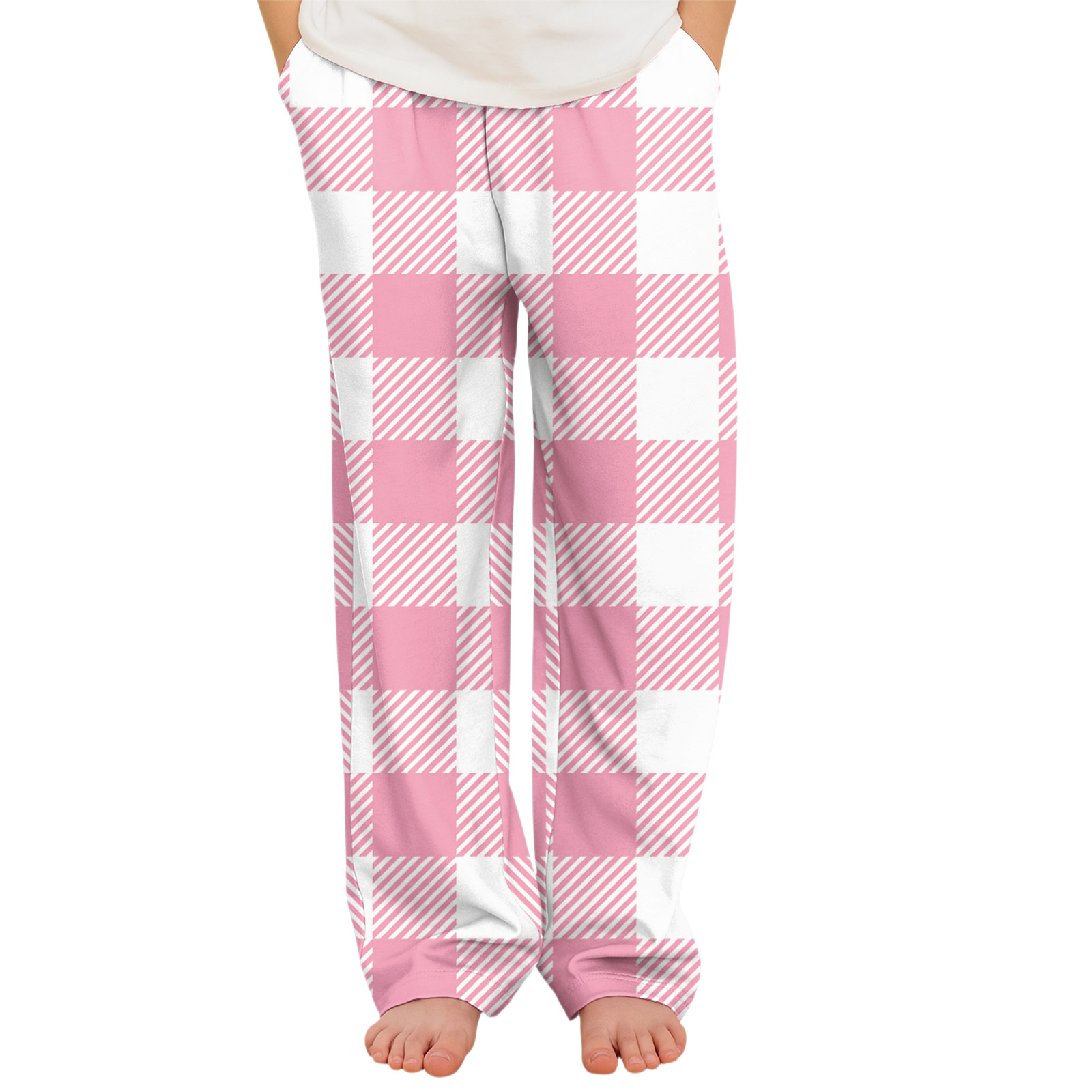XADYUY Kids Sweatpants Boys Size 7- 8 Baggy Elastic Waist Straight Leg ...