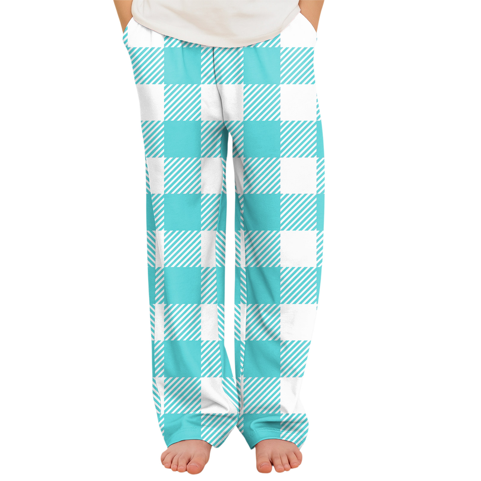 XADYUY Kids Sweatpants Boys Size 7- 8 Baggy Elastic Waist Straight Leg ...