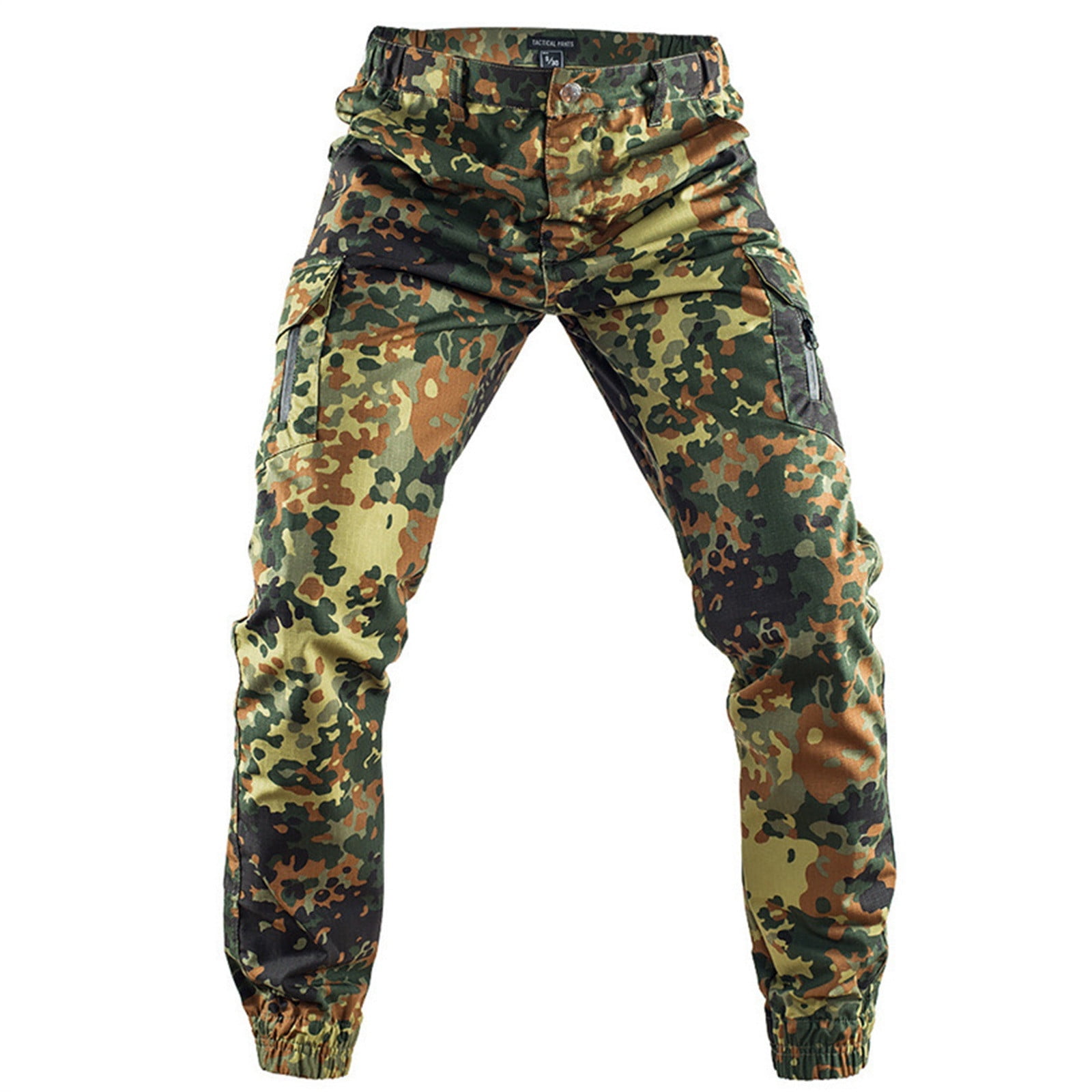 XADYUY Mens Cargo Pants Camo Stretch Relaxed Fit Military Work Pants ...