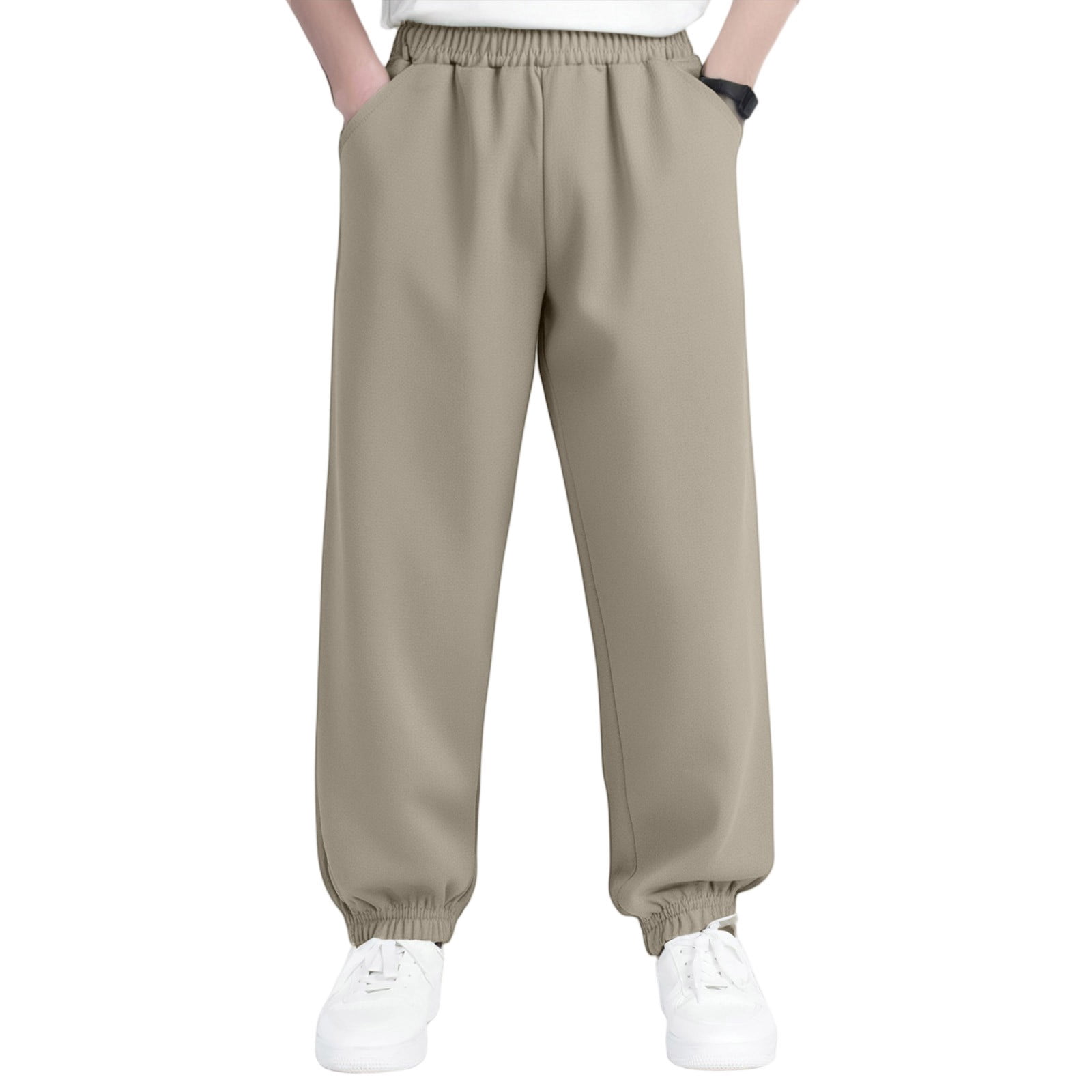 XADYUY Sweatpants for Girls 10-12 Baggy High Waisted Cinch Bottom ...