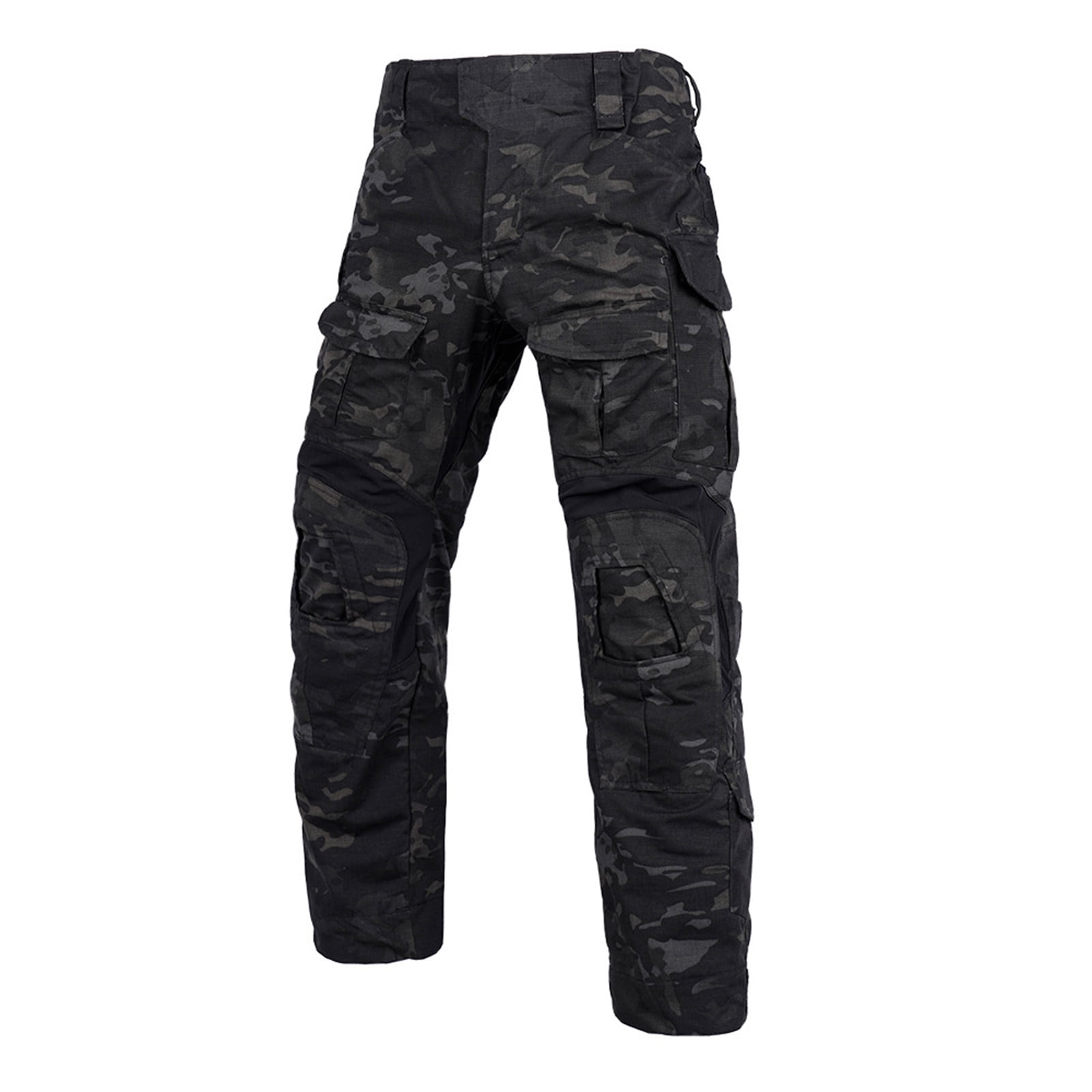 XADYUY Tactical Pants for Men Relaxed Fit Stretch Flex Camo Military ...
