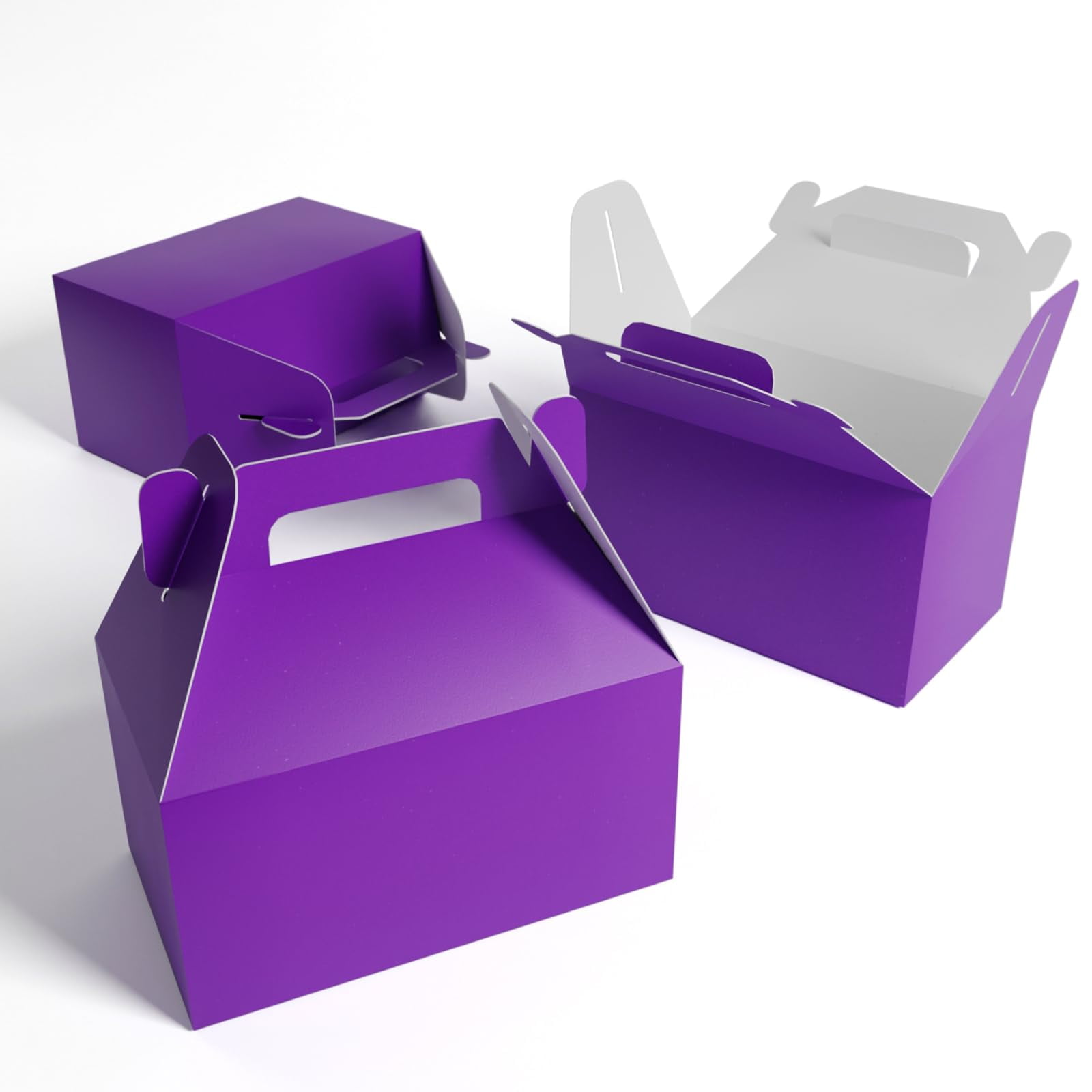 XAGLVV 24Pack Dark Purple OIF8 Party Favor Treat Box Packs, 6.2 * 3.5 ...