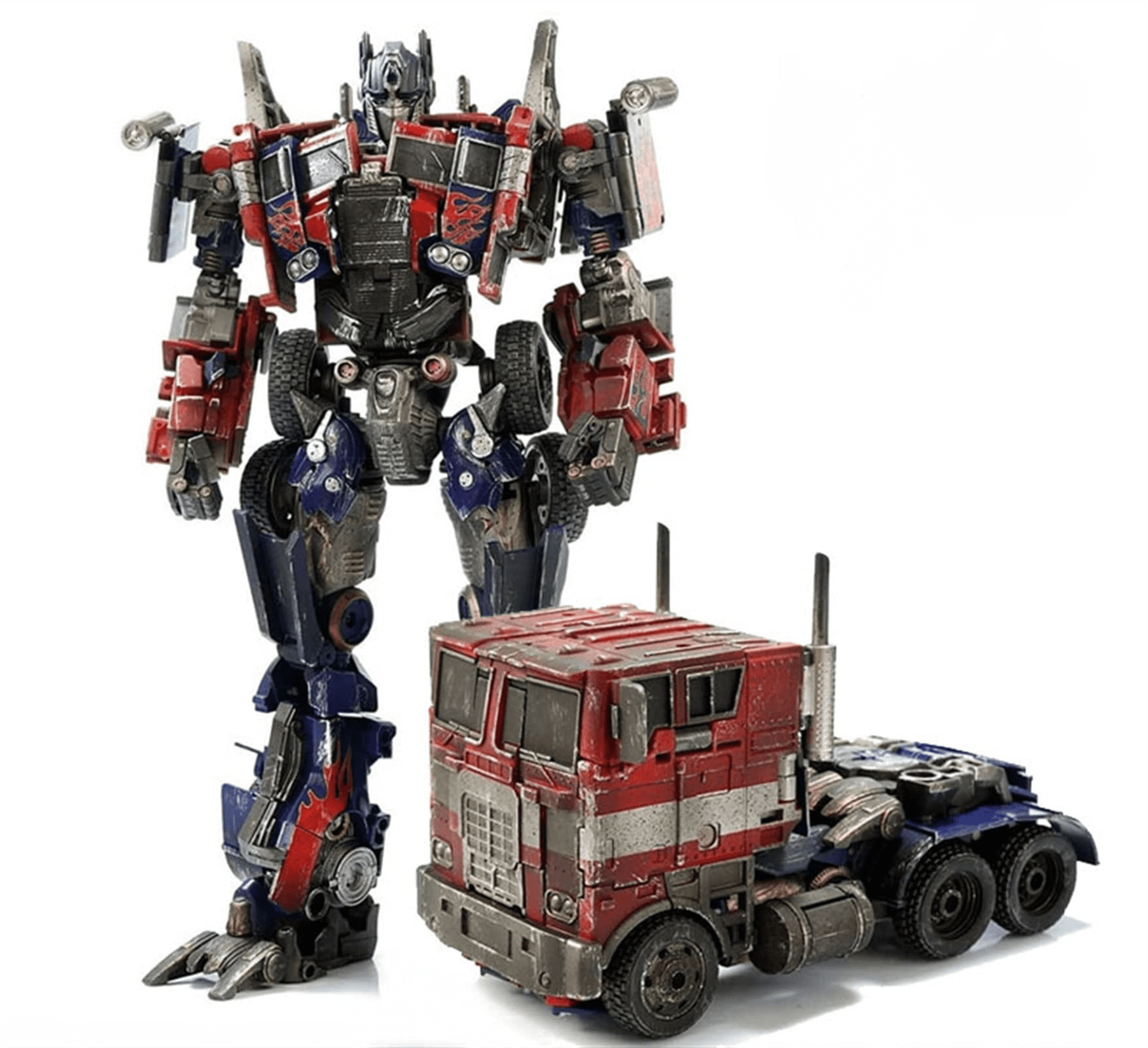 XAGVHIM Transformer Toy Action Figure, Optimus Prime Leader Class ...