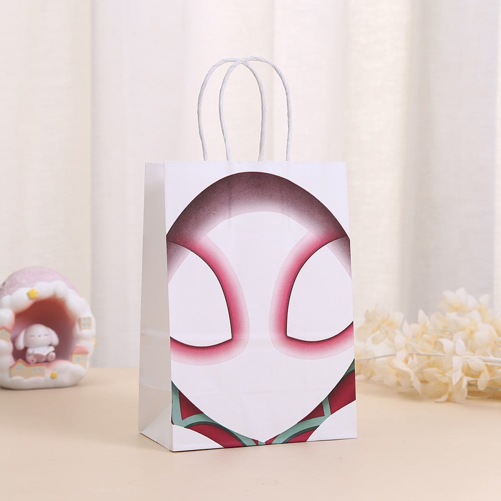 XAIAUHUA 12-Pack Spiderman Superhero Gift Bags - Party Favor Bags for ...