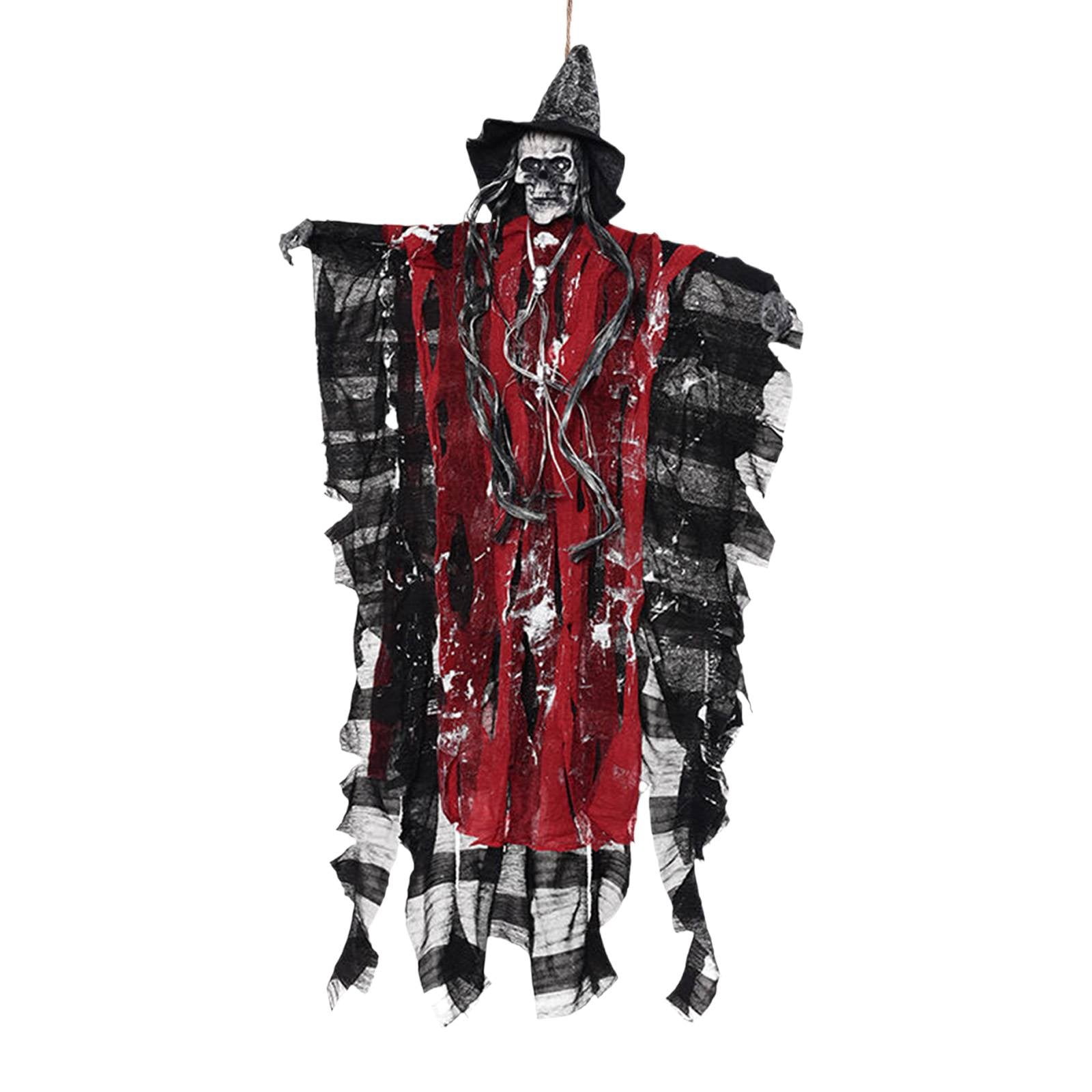 XANSHE Clearance Halloween Hanging Grim Reaper Decorations Outdoor, 27. ...