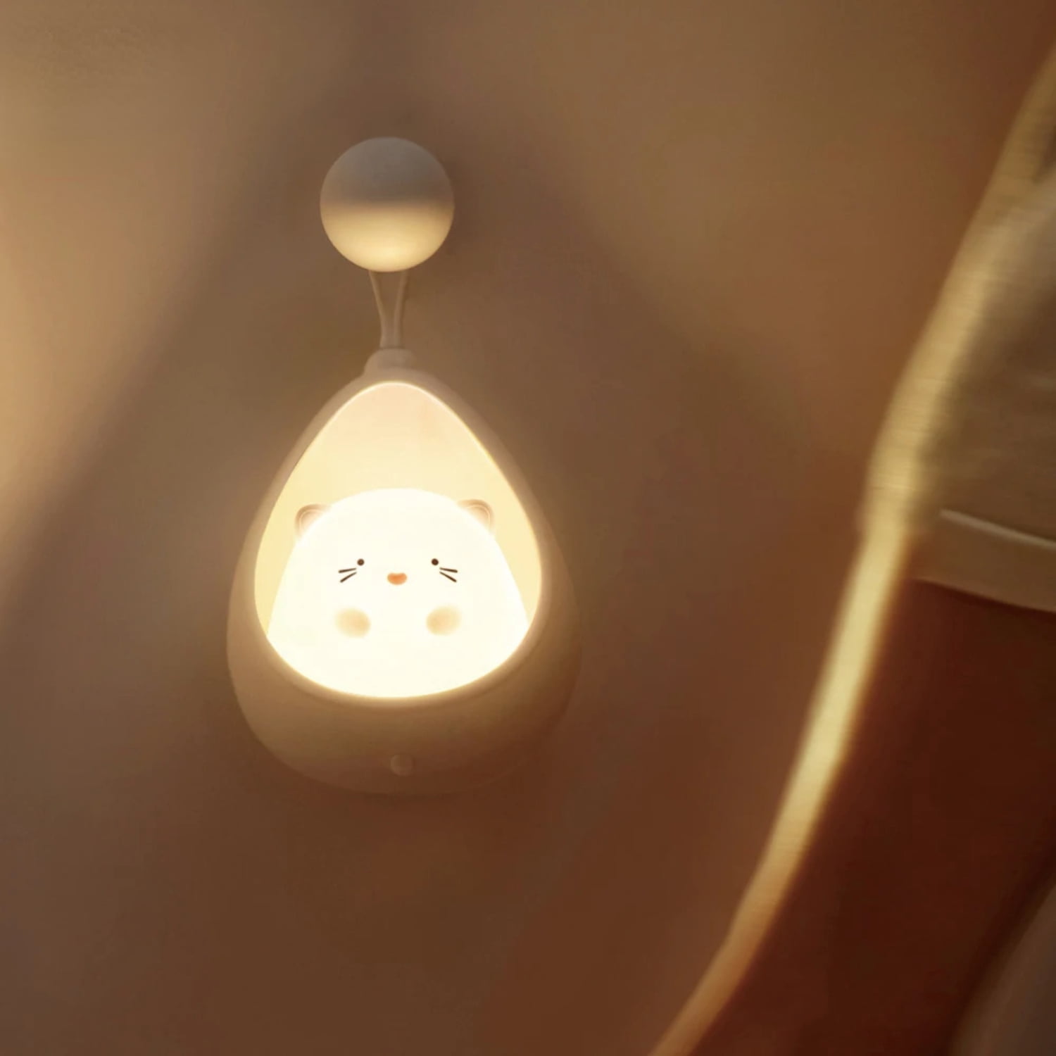 XAOCENH Adorable Rechargeable LED Animal Night Light - Soft Silicone ...