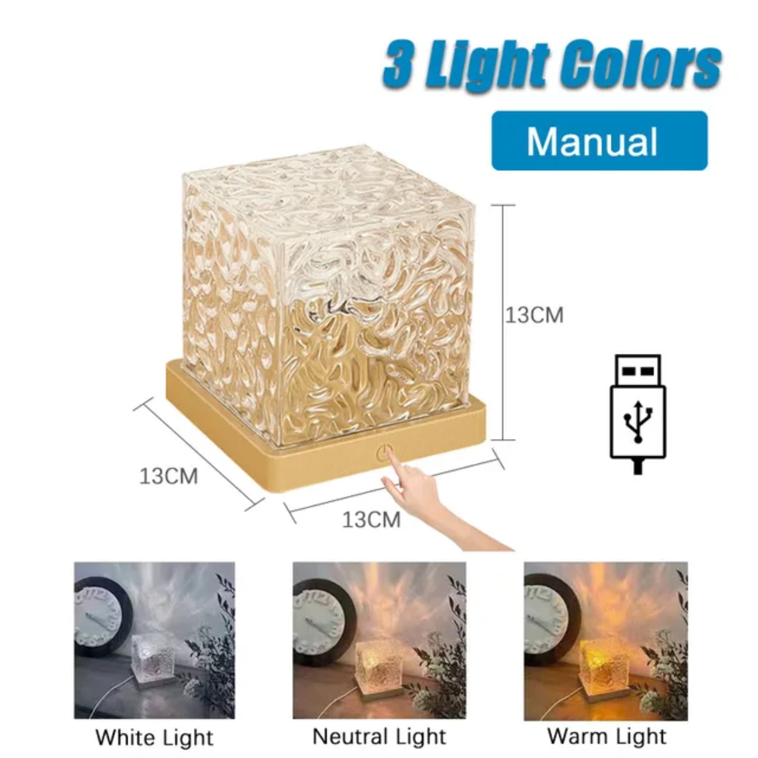 XAOCENH Colorful LED Night Light Projector with Rotating Earth and ...